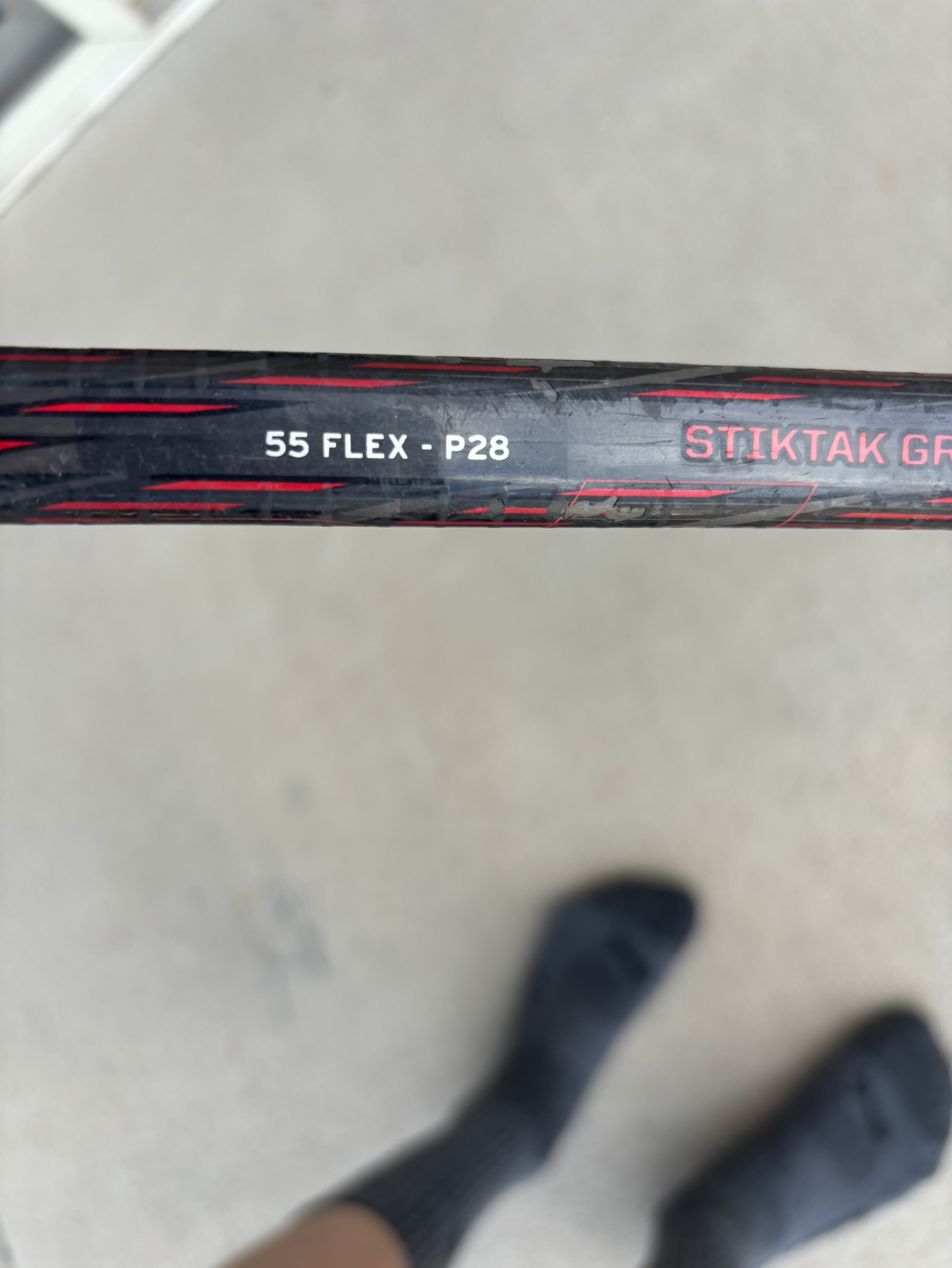 CCM FT5 Pro 55 Flex JetSpeed Left Hand P28 Intermediate Hockey Stick ...