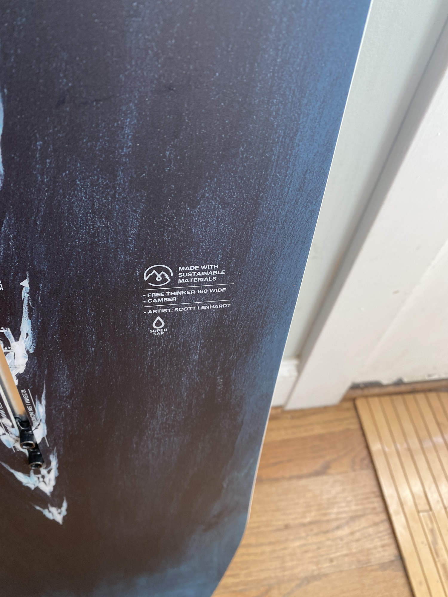 Men's Burton Without Bindings True Twin Free Thinker Snowboard ...