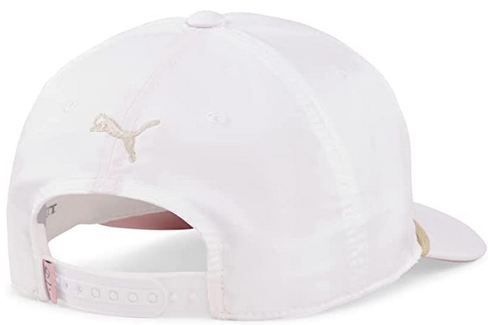 NEW Puma AP Thirst Quencher Bright White Rope Snapback Golf Hat/Cap ...