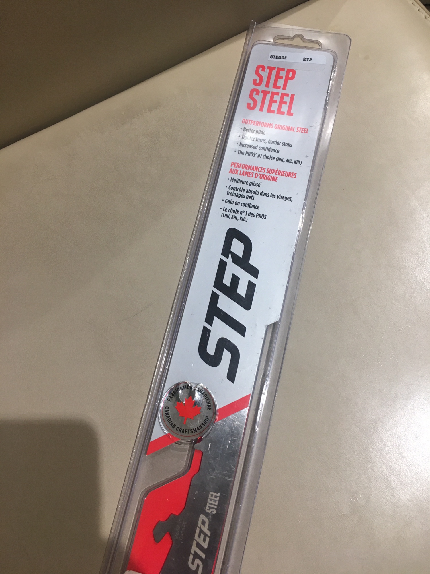 DISCONTINUED Brand New Step Steel ST Edge 272 mm for Bauer Lightspeed ...