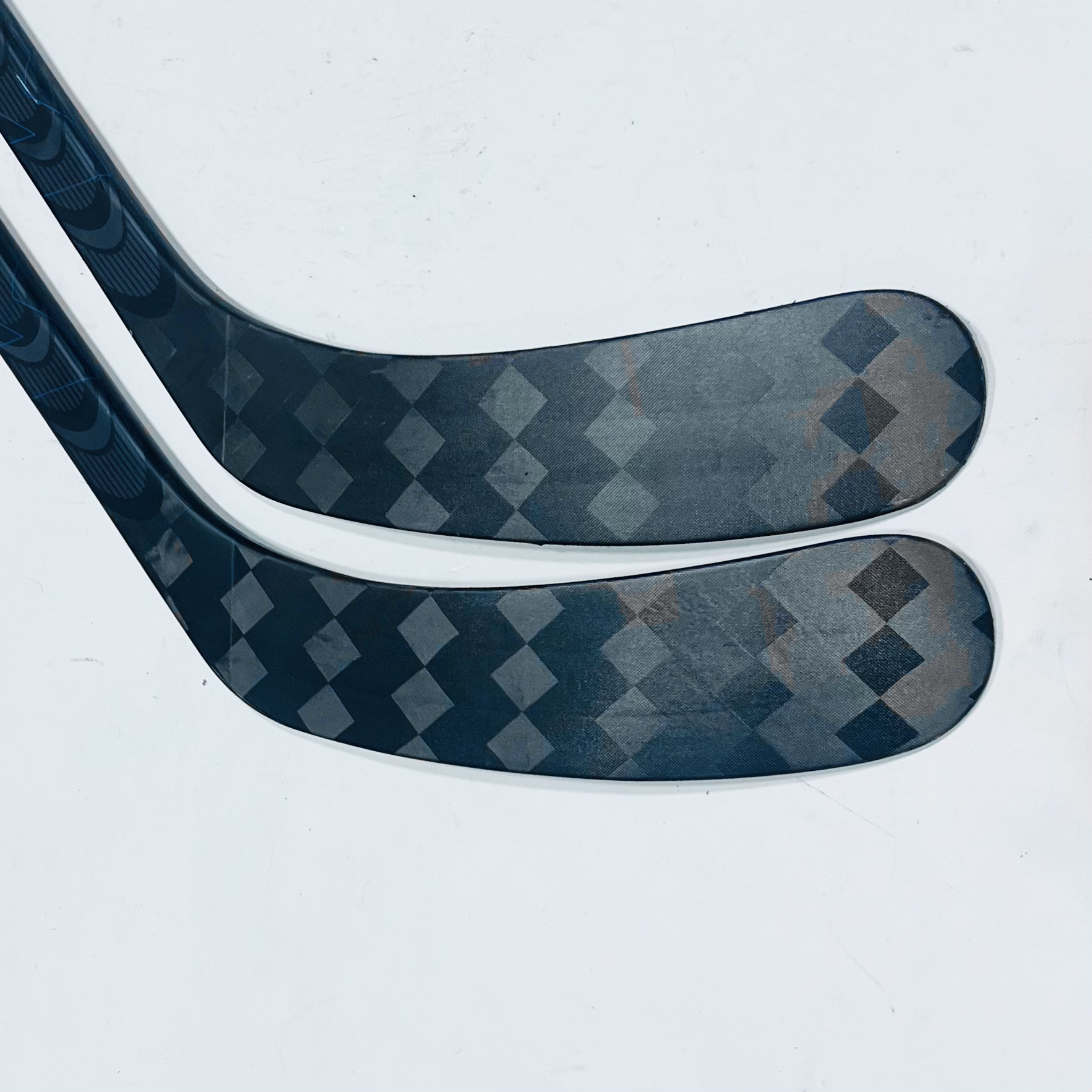 2 Pack Like New Custom Blue CCM Jetspeed FT5 Pro Hockey Sticks-RH-P90 ...