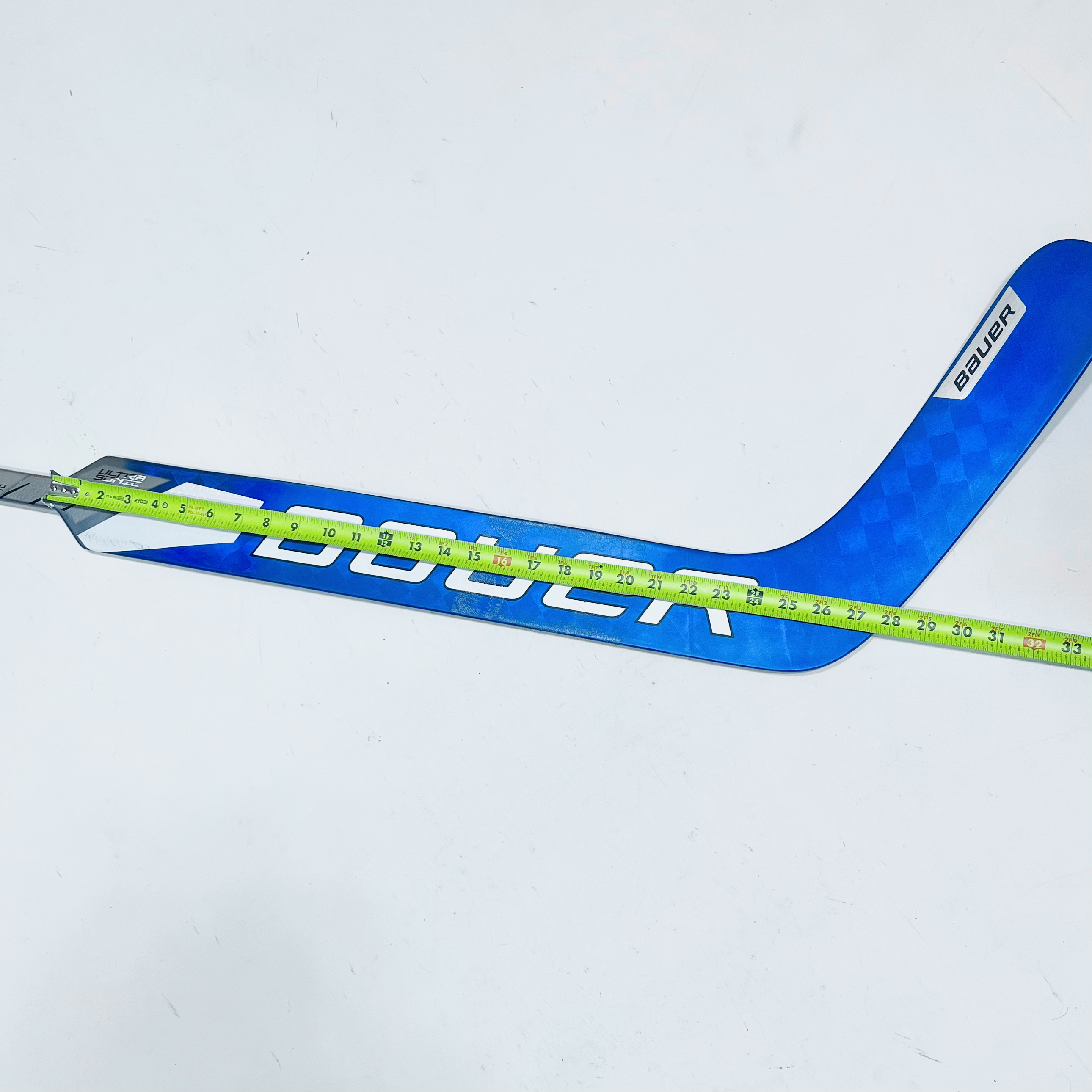 Like New Custom Blue Bauer Supreme Ultrasonic Goalie Stick-Regular-27 ...