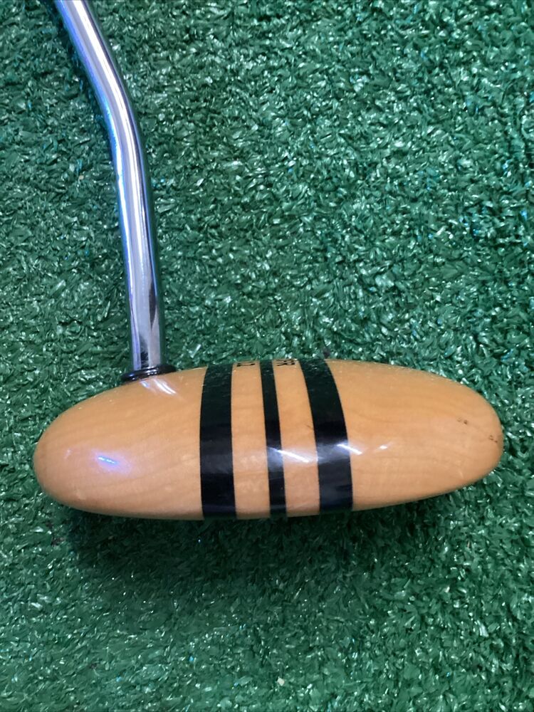 Musty Putters Classic Mallet CFR-12 Wooden Putter "Eff Three Putts" 33 ...