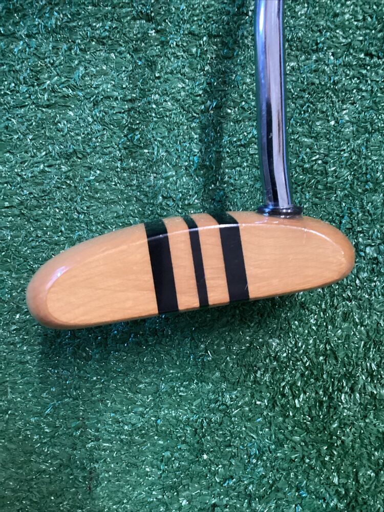 Musty Putters Classic Mallet CFR-12 Wooden Putter "Eff Three Putts" 33 ...