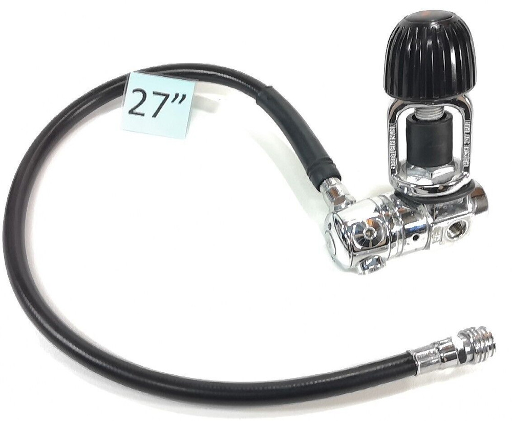 SeaQuest Infinity Yoke 1st Stage Scuba Dive Regulator + 27" Inflator ...