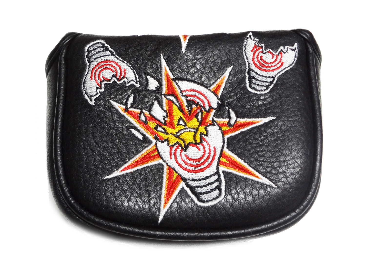 NEW Odyssey Limited Edition Lights Out Leather Small Mallet Putter ...