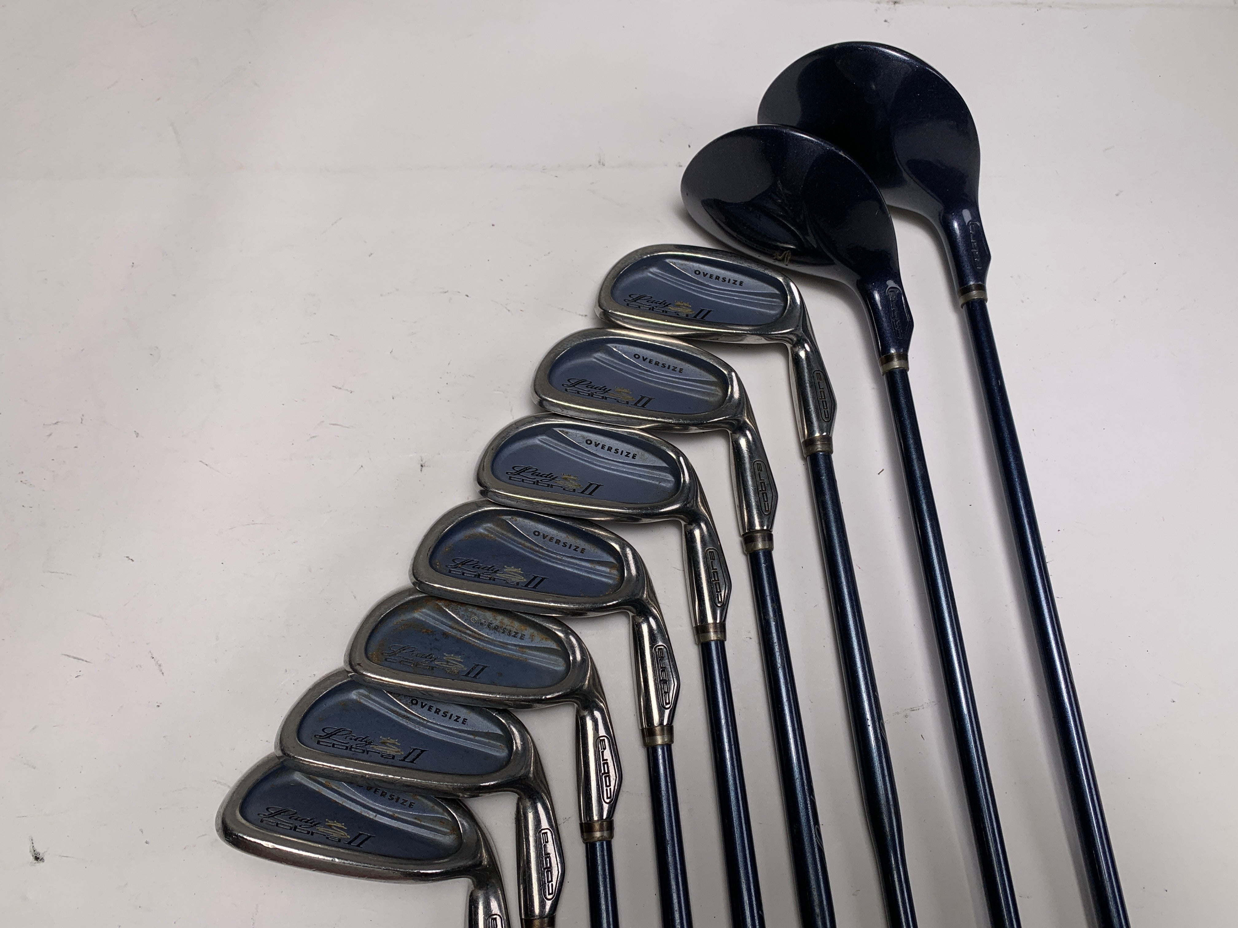 Cobra Lady Cobra 2 Oversize Club Set 3W 5W 4-PW+SW (No 7) IQ System ...