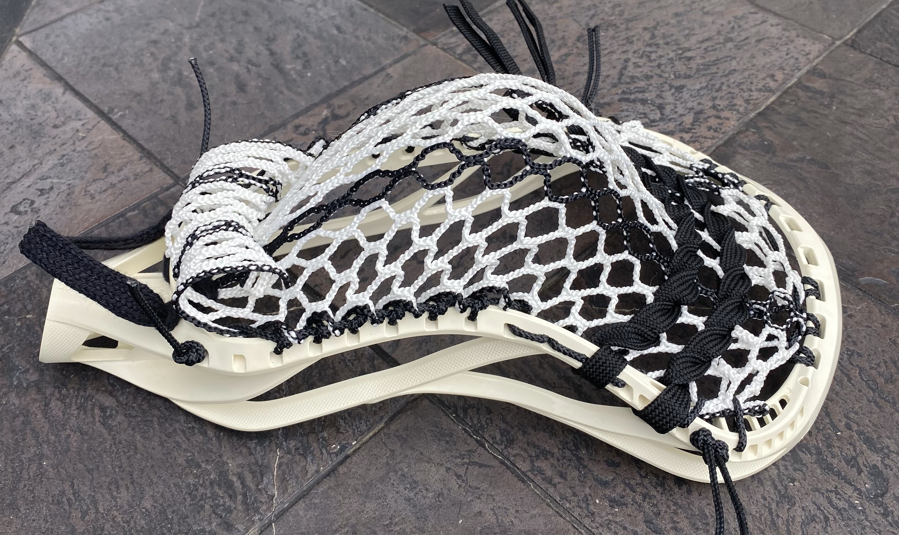 Bone Colored Gait Icon With ECD Hero 2.0 Mesh "Black Striker" Edition ...