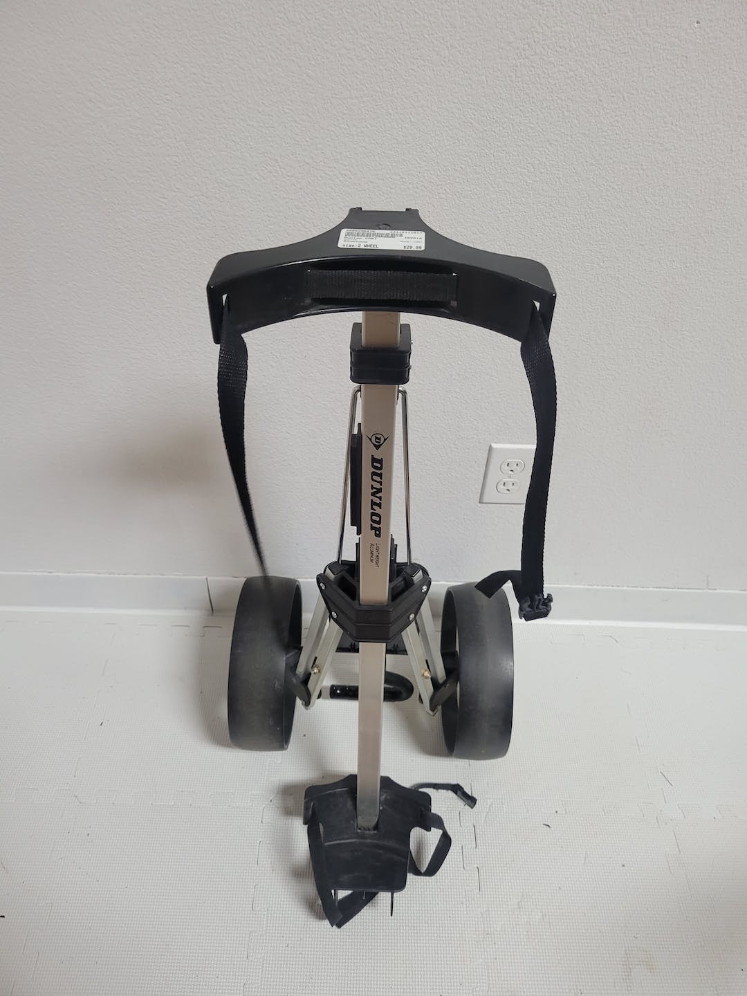 Used Dunlop Cart 2 Wheel Aluminum Golf Carts | SidelineSwap