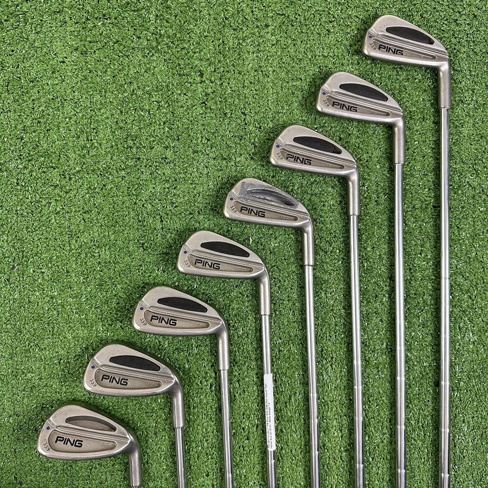 READ Ping S59 Blue Dot Iron Set 3-PW Regular Flex Dynamic Gold S300 Steel RH | SidelineSwap