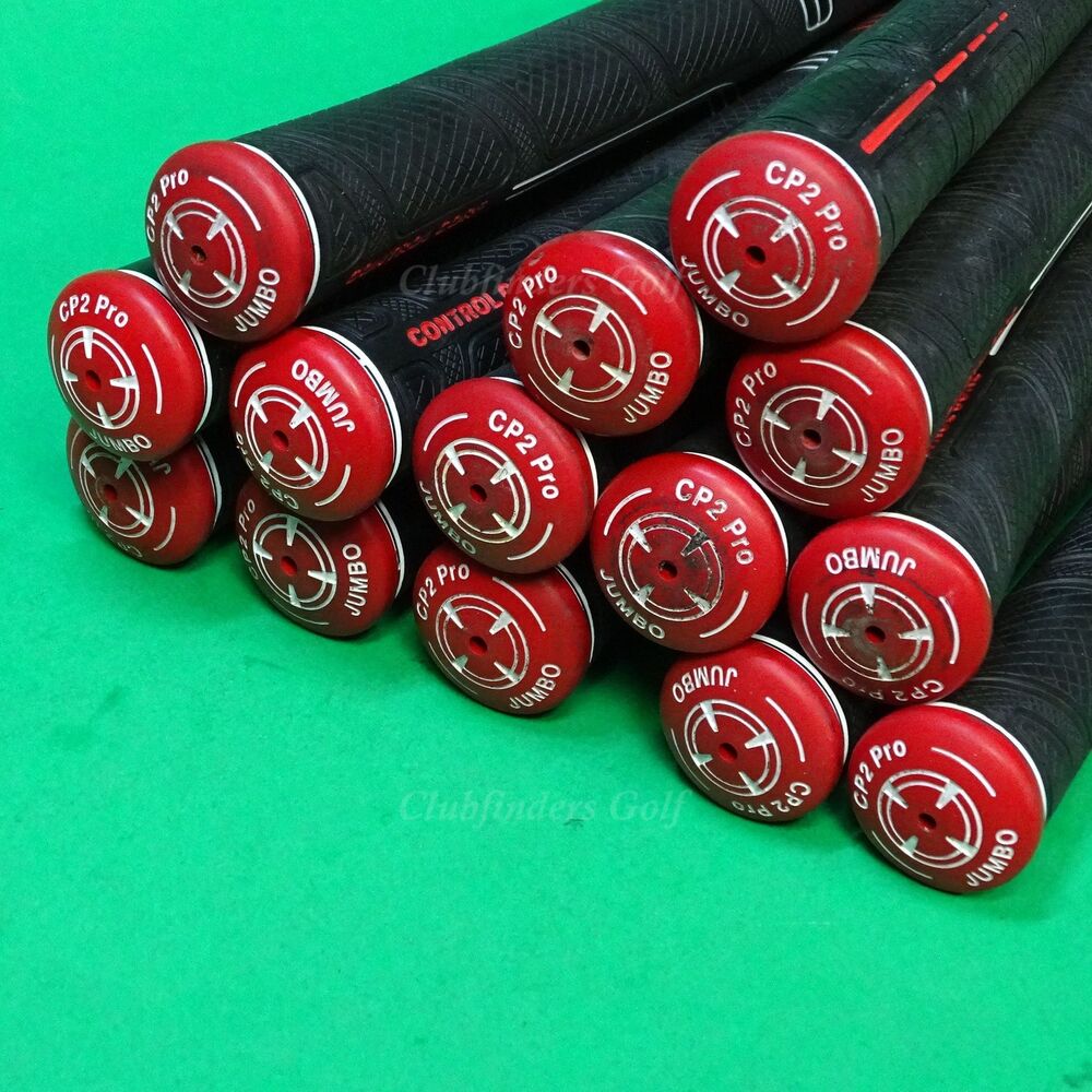 Golf Pride CP2 Pro Jumbo 60R Round Pulled Iron/Wood Grips LOT OF 14 ...