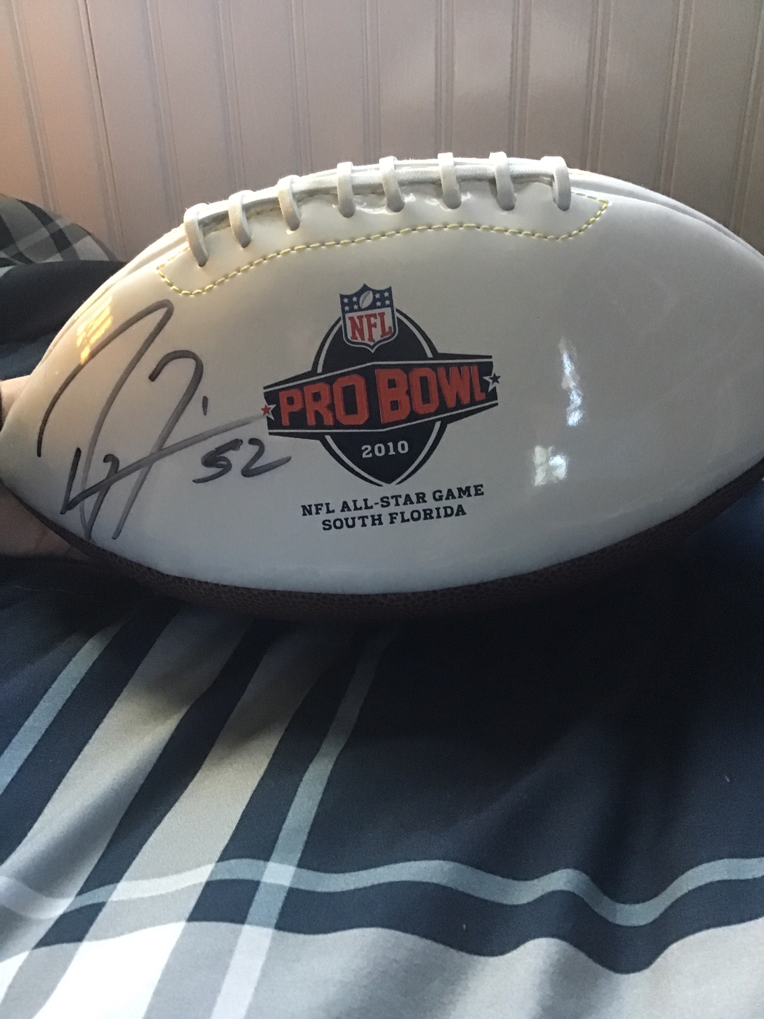 Ray Lewis signed football | SidelineSwap