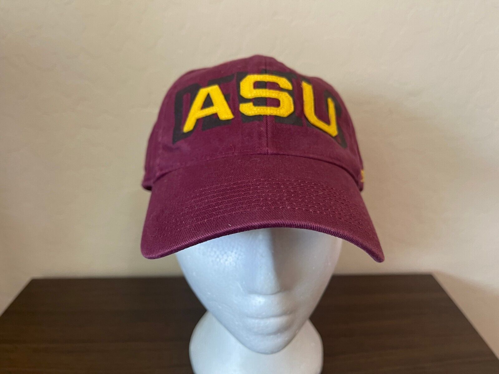 ASU Sun Devils NCAA ARIZONA STATE NIKE S1ZE Legacy Maroon Flex Fit Hat ...