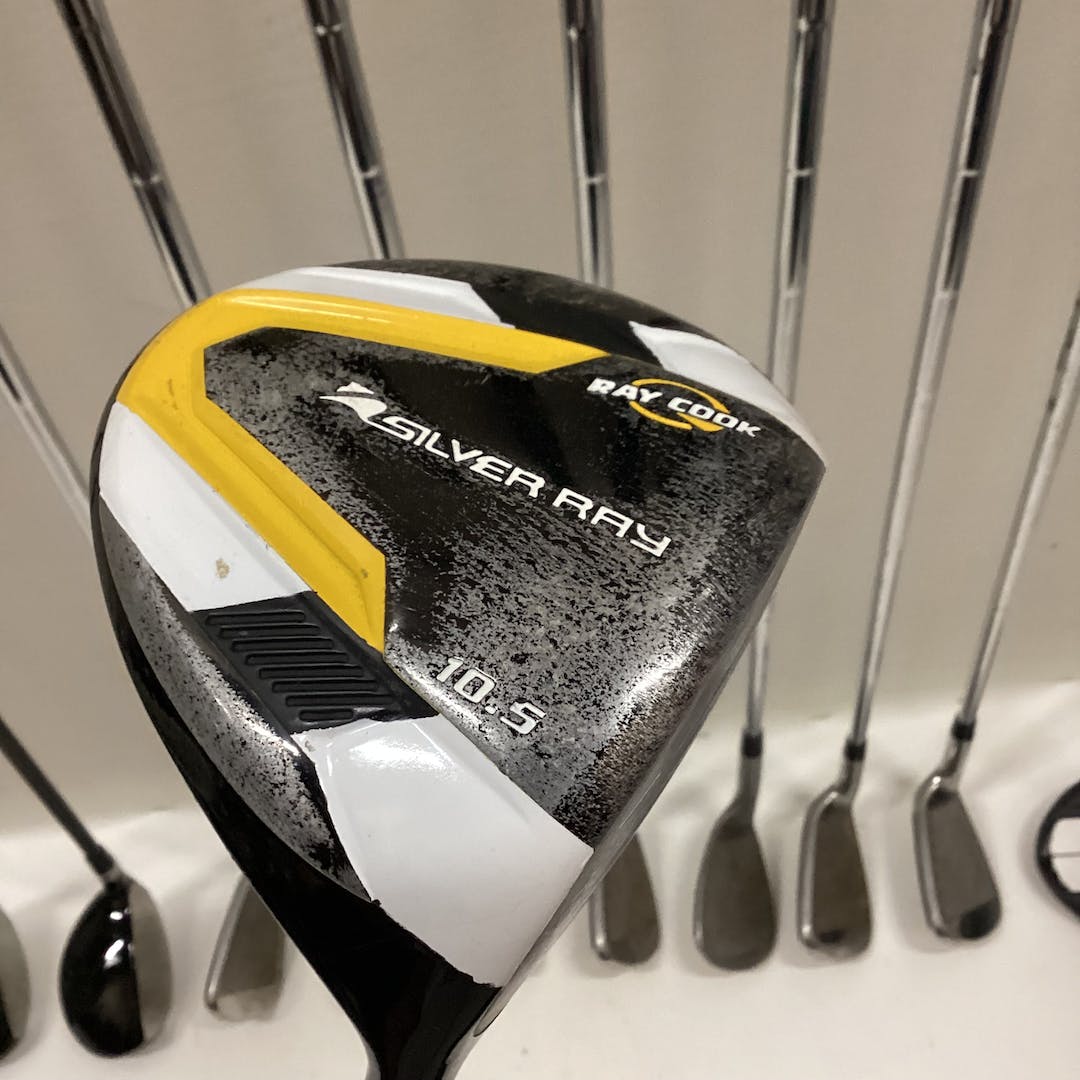 Used Ray Cook Silver Ray 12 Piece Uniflex Steel Shaft Men's Package ...