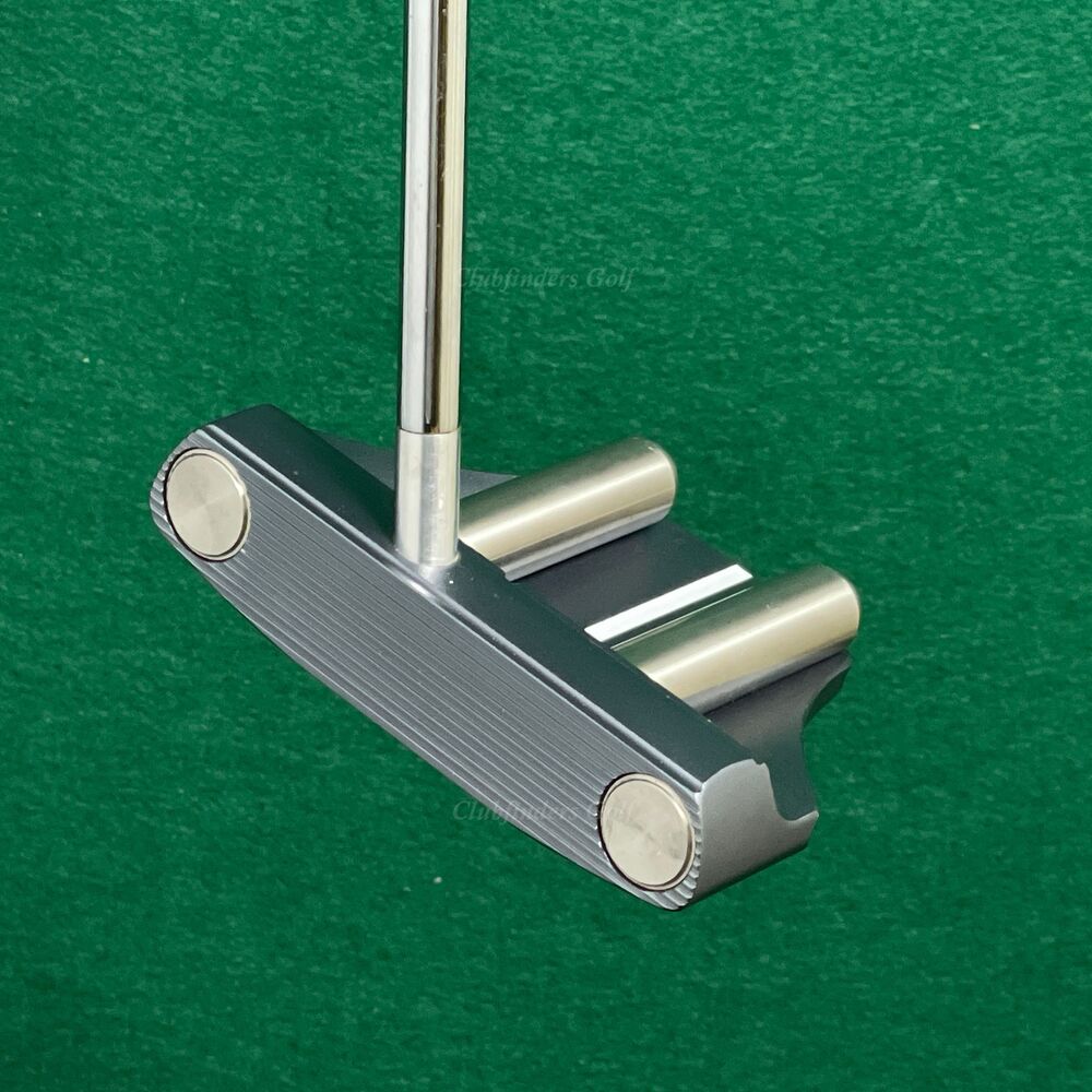 LH Guerin Rife Two Bar Mallet Blue 35" Center-Shaft Putter Golf Club ...