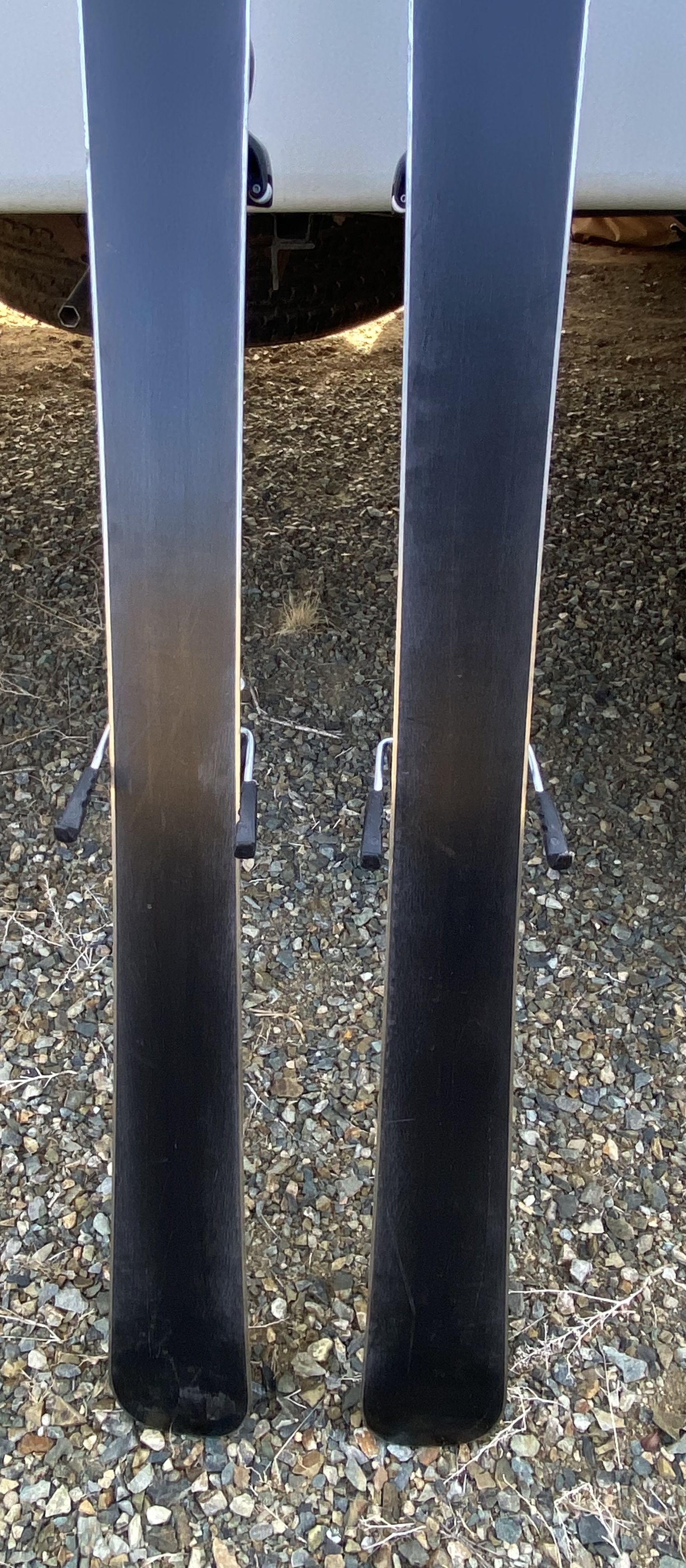 Used Kid's Defiance 130 cm All Mountain Puzzle Skis With Bindings ...