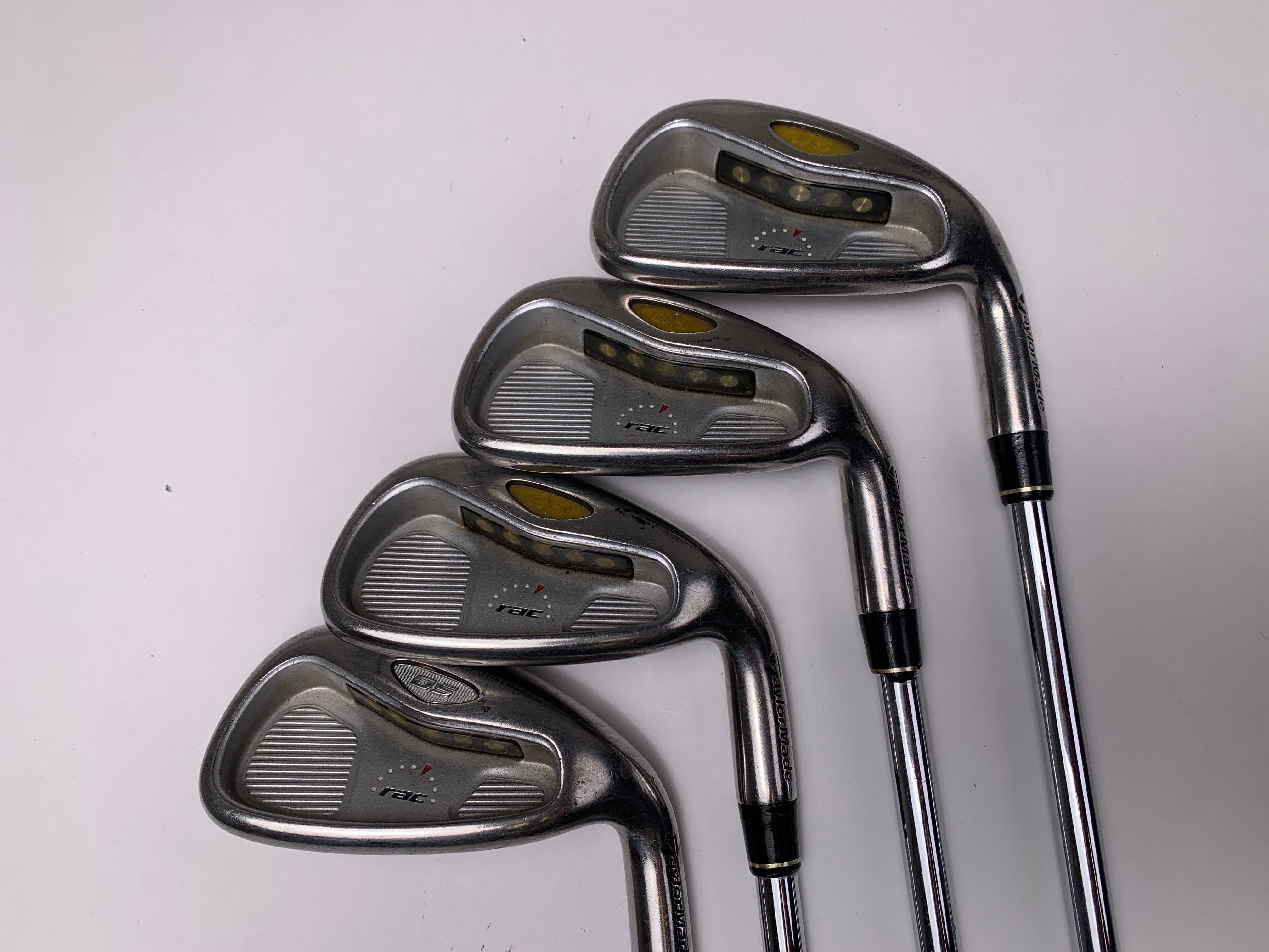 Taylormade Rac OS Iron Set 6-9 T-Step Ultralite 90g Regular Steel Mens ...