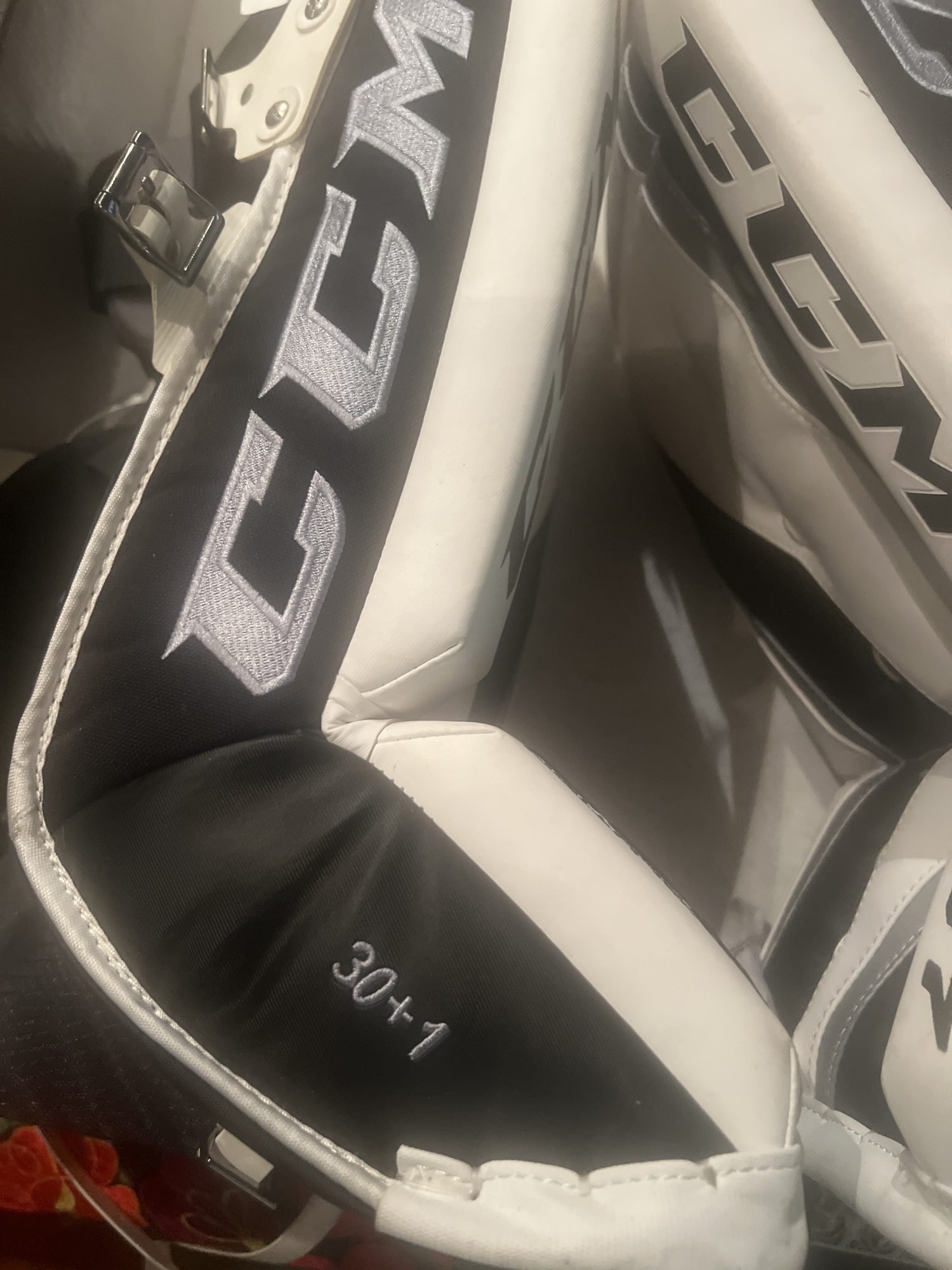 30" CCM Revolution 597 Goalie Leg Pads | SidelineSwap