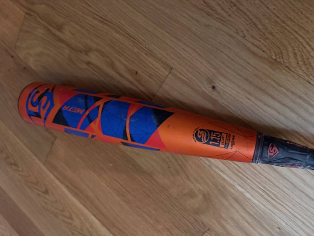 Used 2022 Louisville Slugger Composite Meta Bat (-10) 18 oz 28 ...