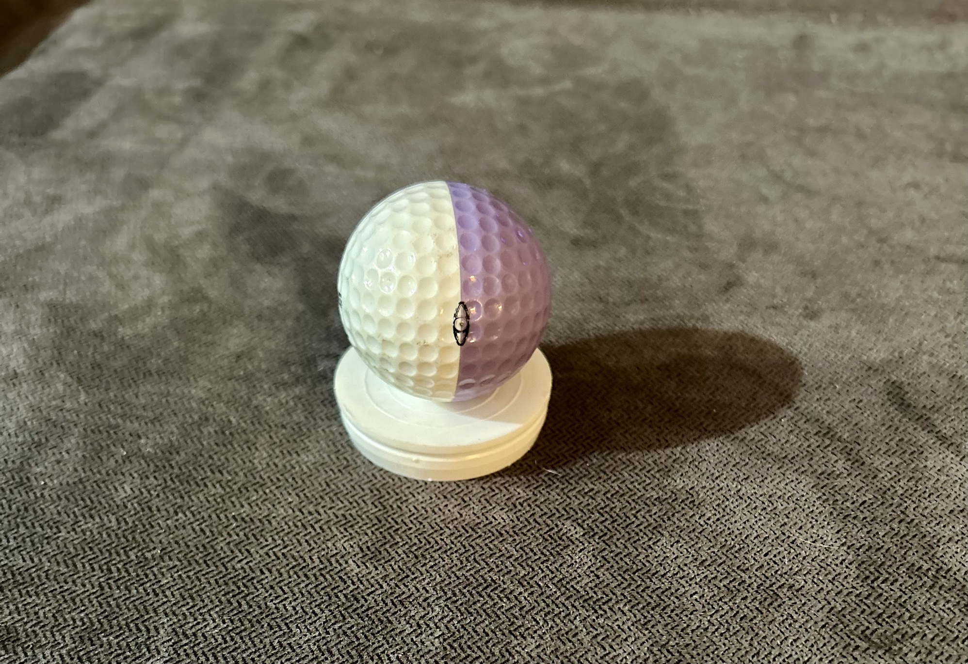 Vintage lavender Ping Eye Golf Ball | SidelineSwap