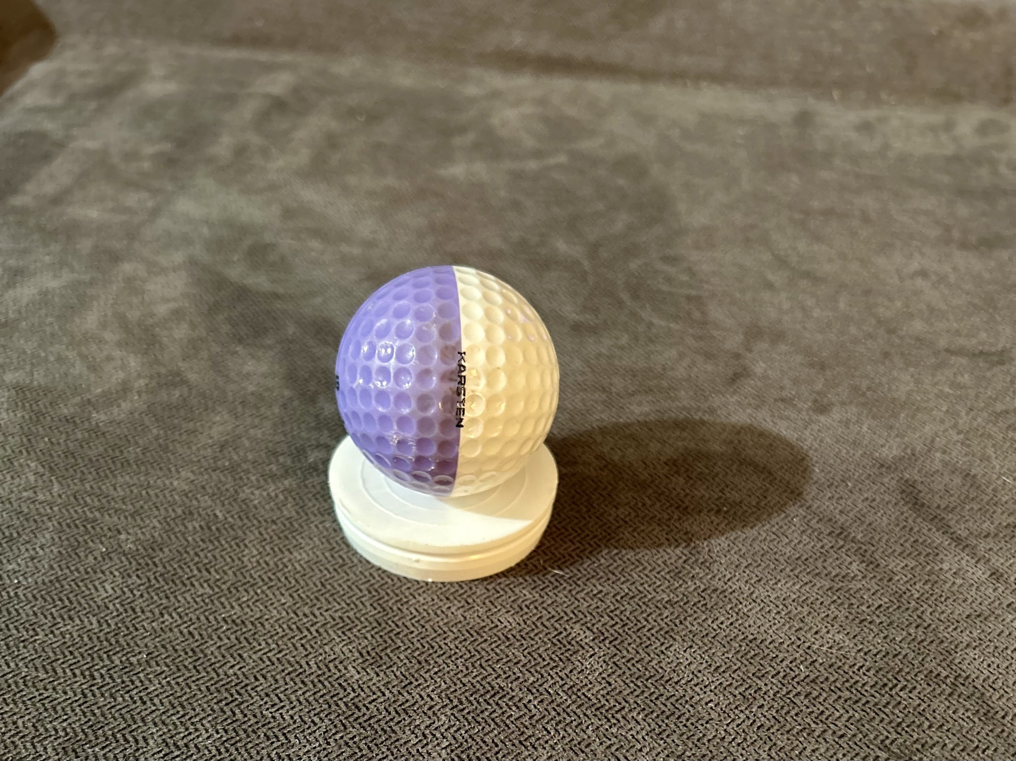 Vintage lavender Ping Eye Golf Ball | SidelineSwap