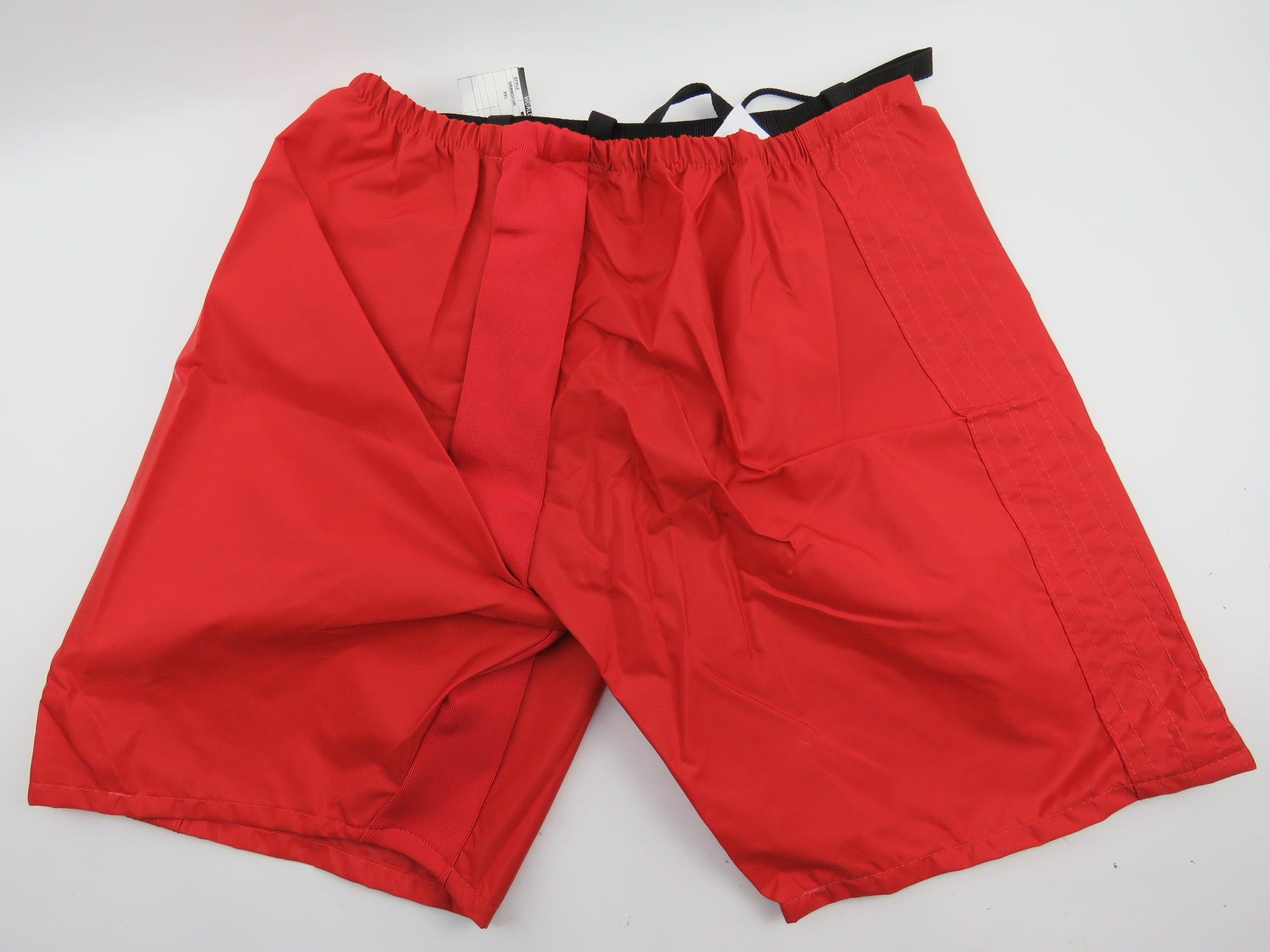 CCM World Cup Red Pro Stock Hockey Player Pant Shell XXL GOALIE Made in ...