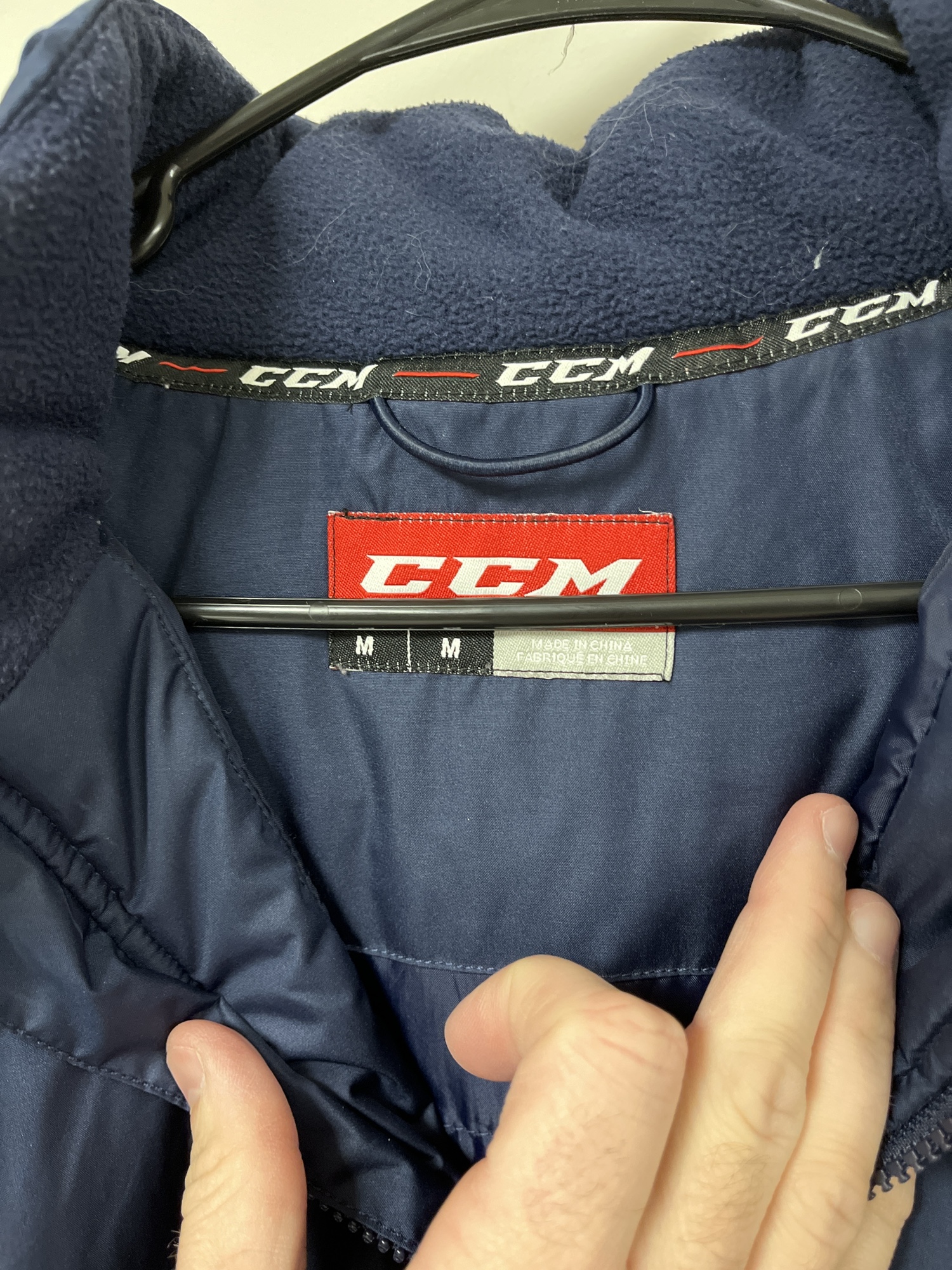 Like new CCM Heavyweight winter coat Navy Medium | SidelineSwap
