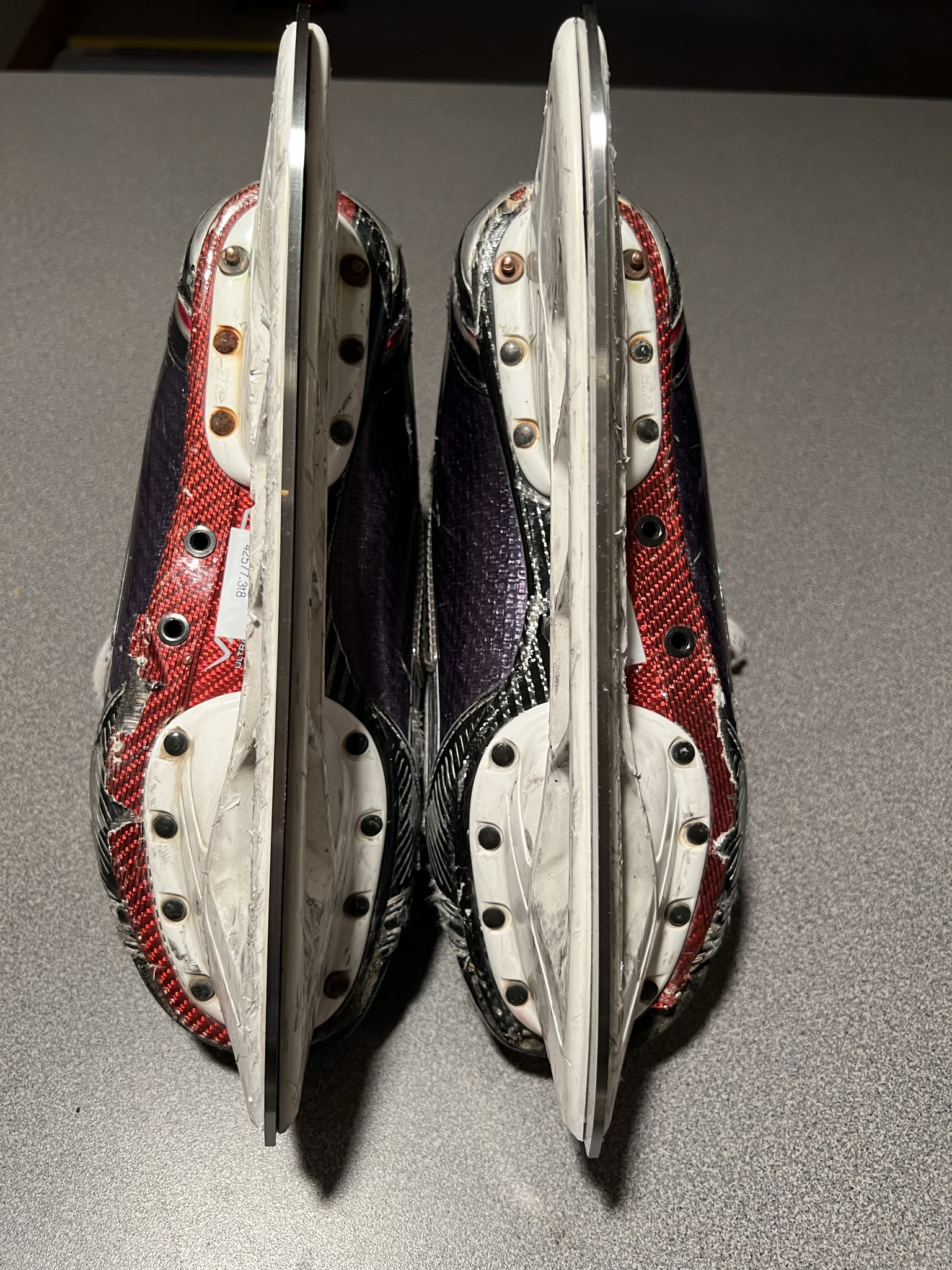 Bauer Vapor X1 Hockey Skates STEP Blacksteel - Size 8D | SidelineSwap