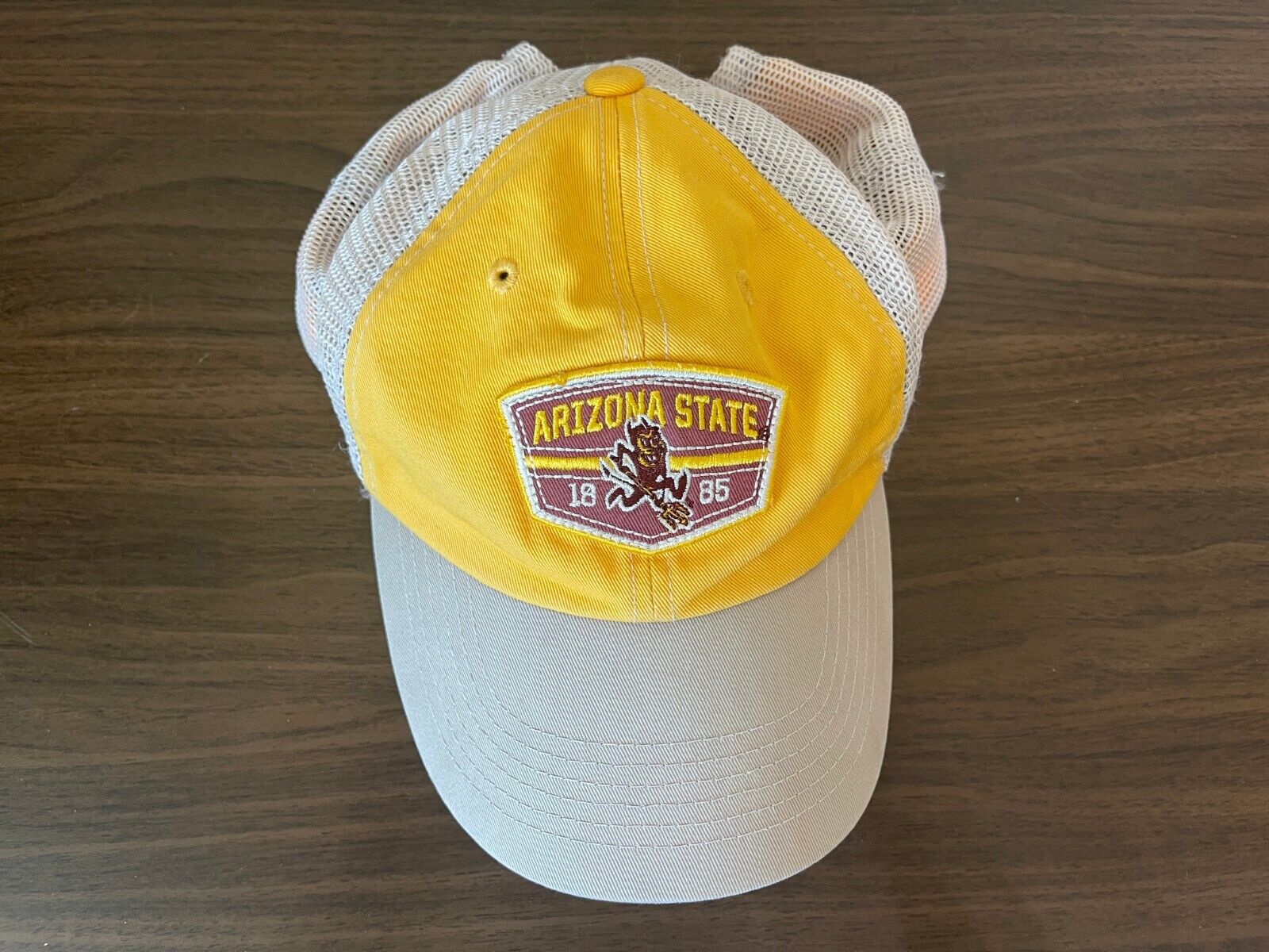 ASU Sun Devils NCAA ARIZONA STATE Russell Athletic Snapback Trucker's ...