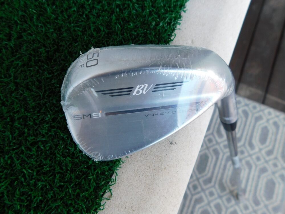 Titleist BV SM9 Tour Chrome 50.08F* Gap Wedge w/ Wedge Flex Shaft - NEW ...