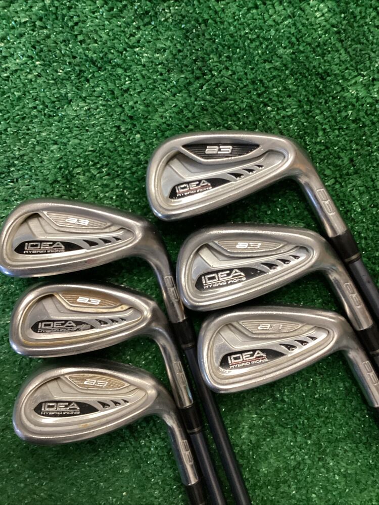 Adams Idea a3 Hybrid Irons Set 7-PW, GW, SW Lite Flex Senior Graphite Shafts -1” | SidelineSwap