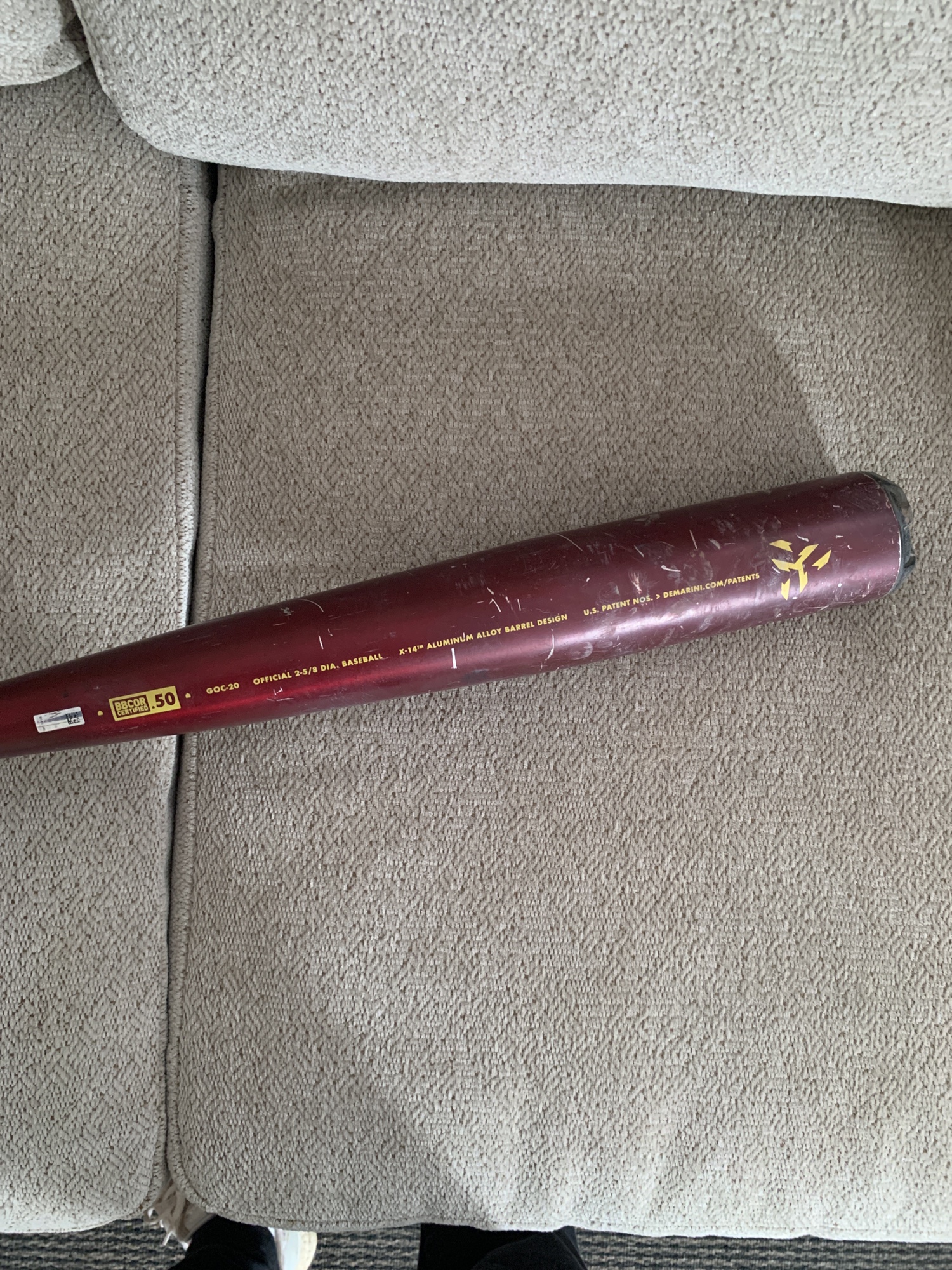 2020 Alloy (-3) 30oz 33" The Goods Bat | SidelineSwap