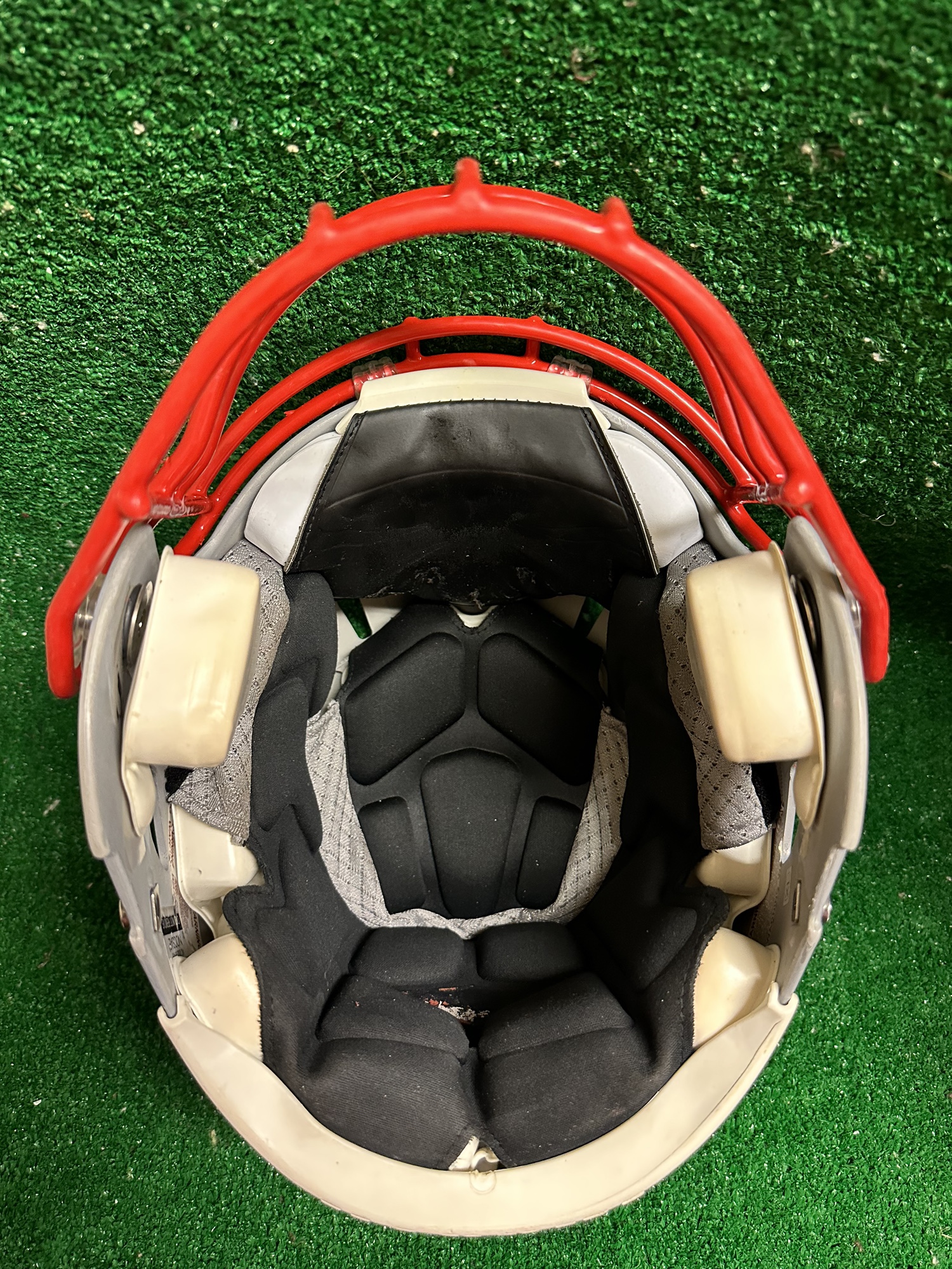 Adult Extra Large (XL) - Riddell Speed Football Helmet - Silver ...