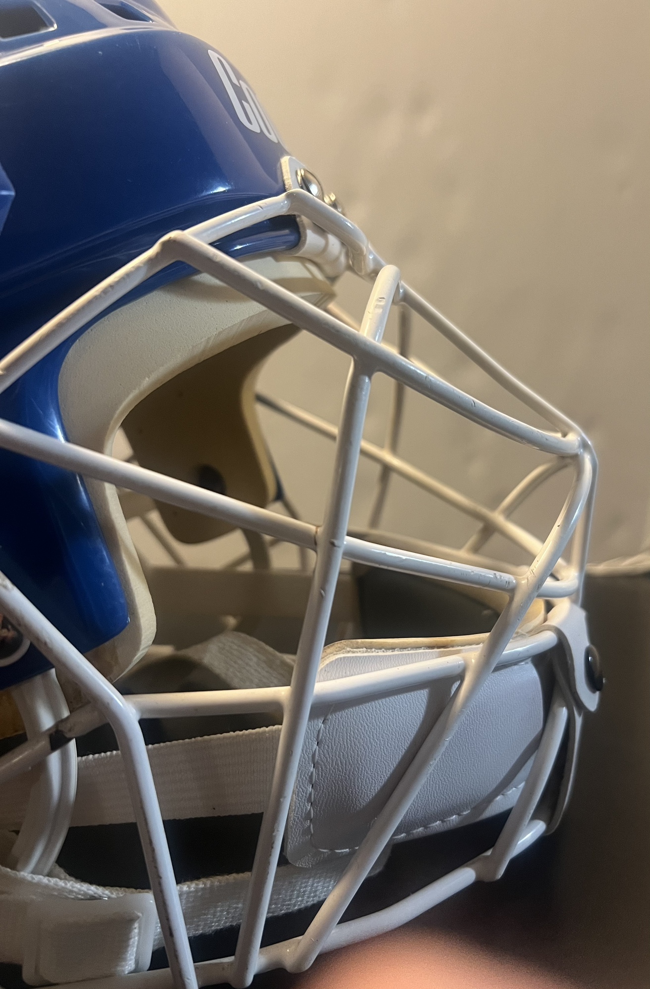 VINTAGE COOPER SK 2000 L Goalie Helmet HM30 Cage | SidelineSwap