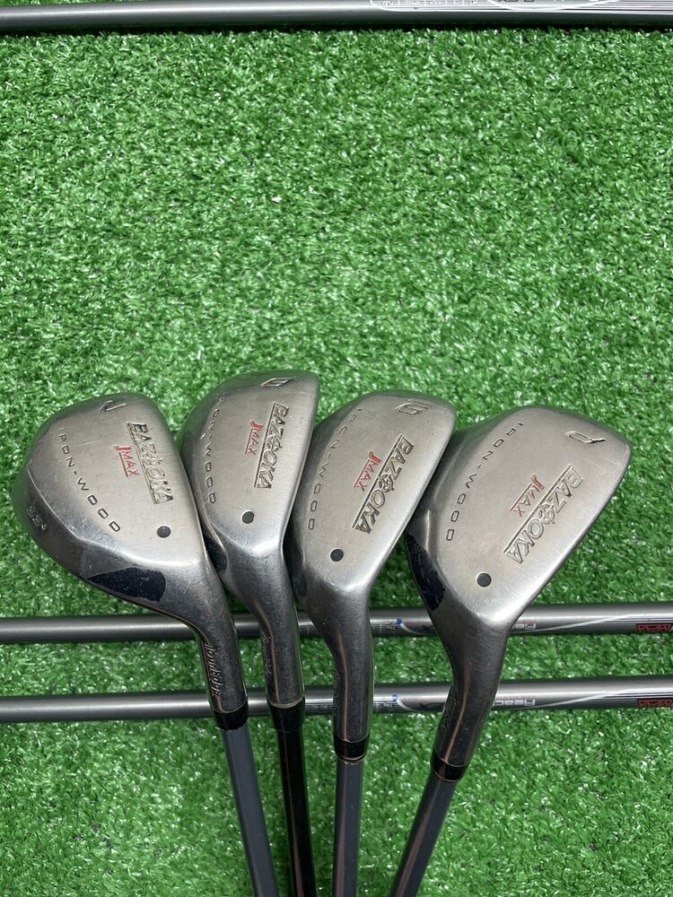 Tour Edge Bazooka JMax Iron-Wood Set 3-PW + AW + SW R Flex Graphite RH ...