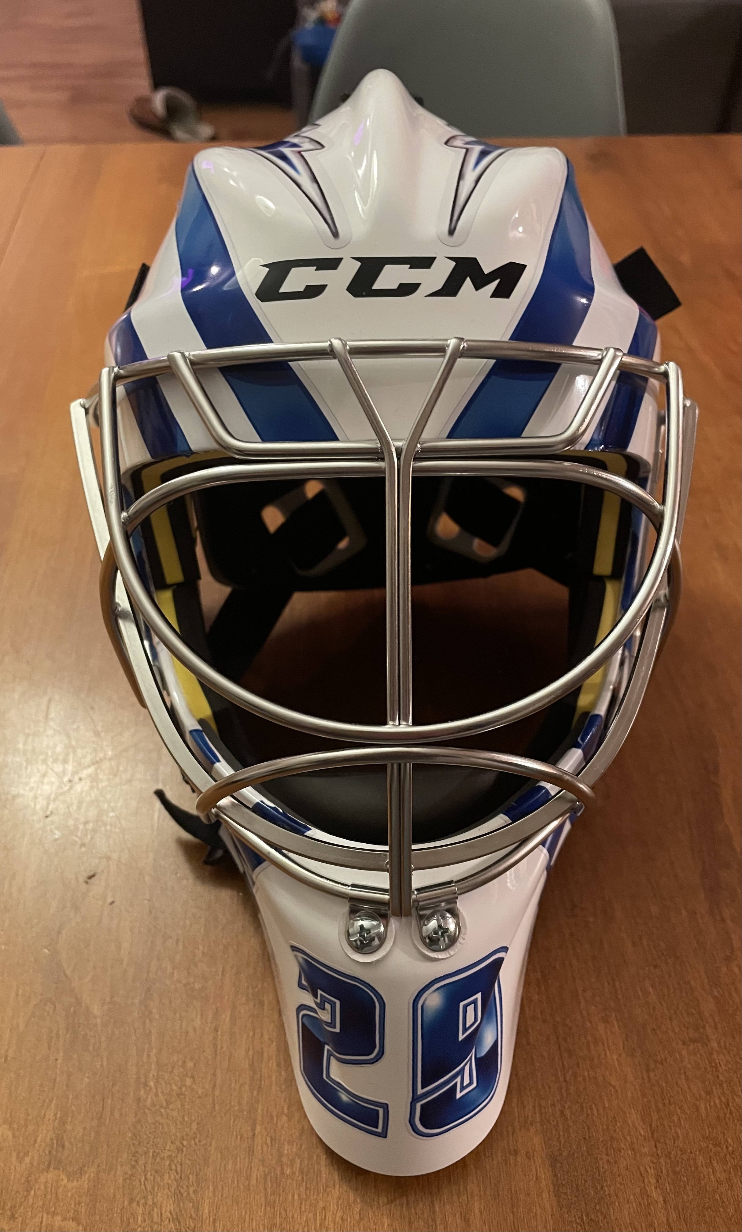 Senior New CCM Axis 1.5 Goalie Mask | SidelineSwap