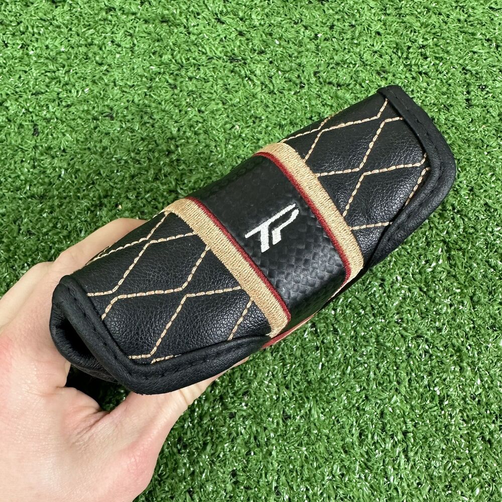 TaylorMade TP Collection Mallet Putter Head Cover Black Gold Red ...