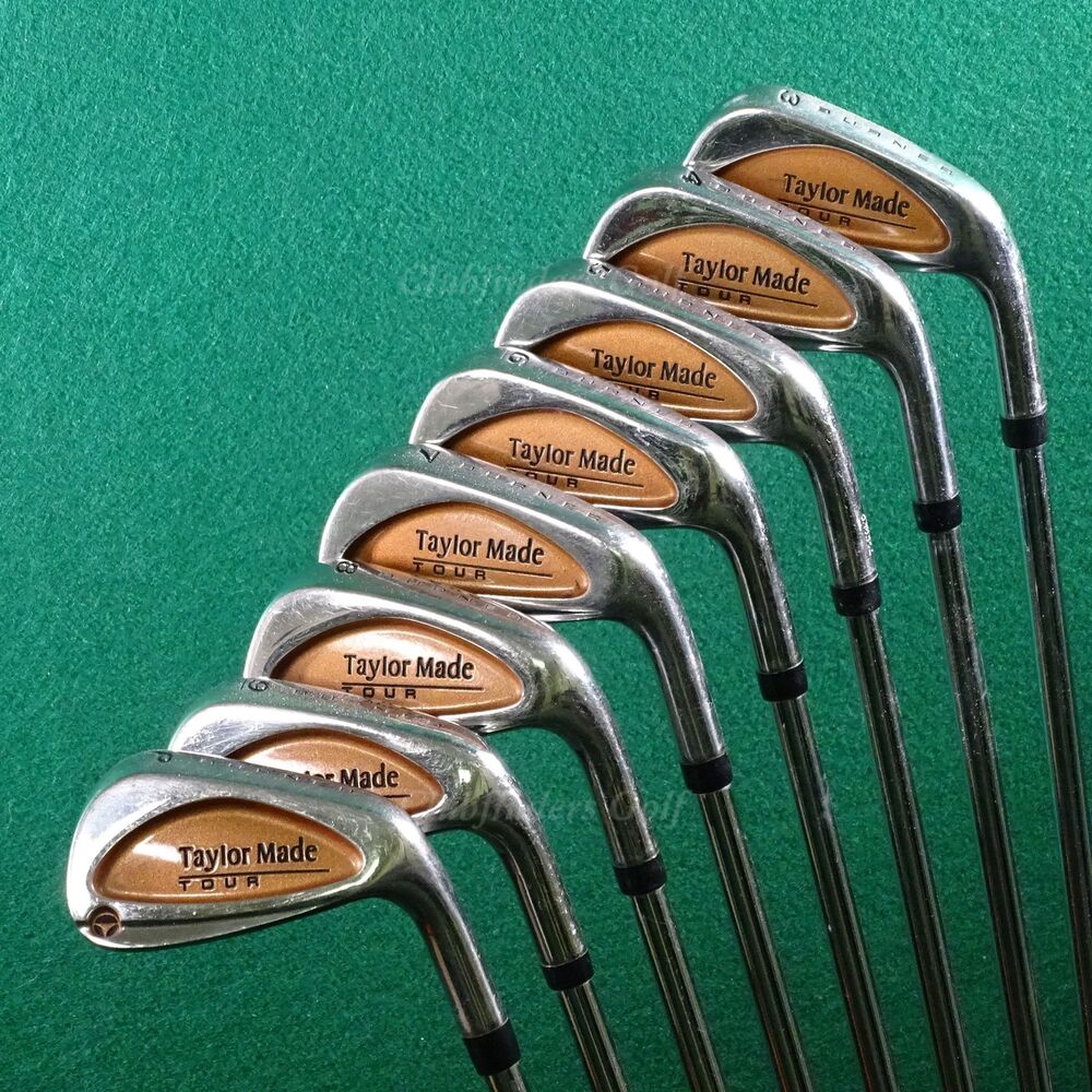 TaylorMade Burner Tour 3-PW Iron Set Precision Rifle S-90 Steel Stiff ...