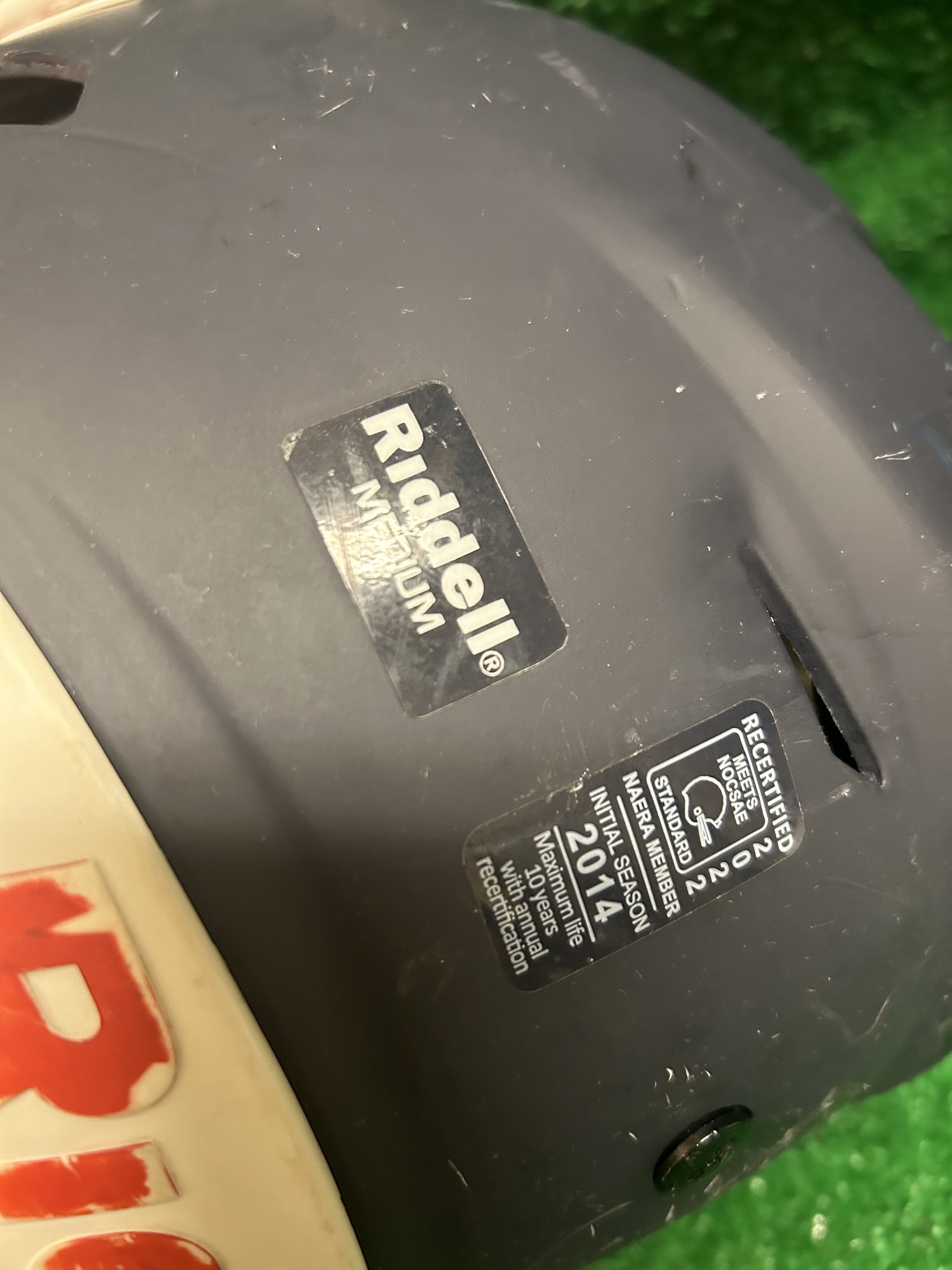 Adult Medium - Riddell Speedflex Football Helmet - Matte Blue ...