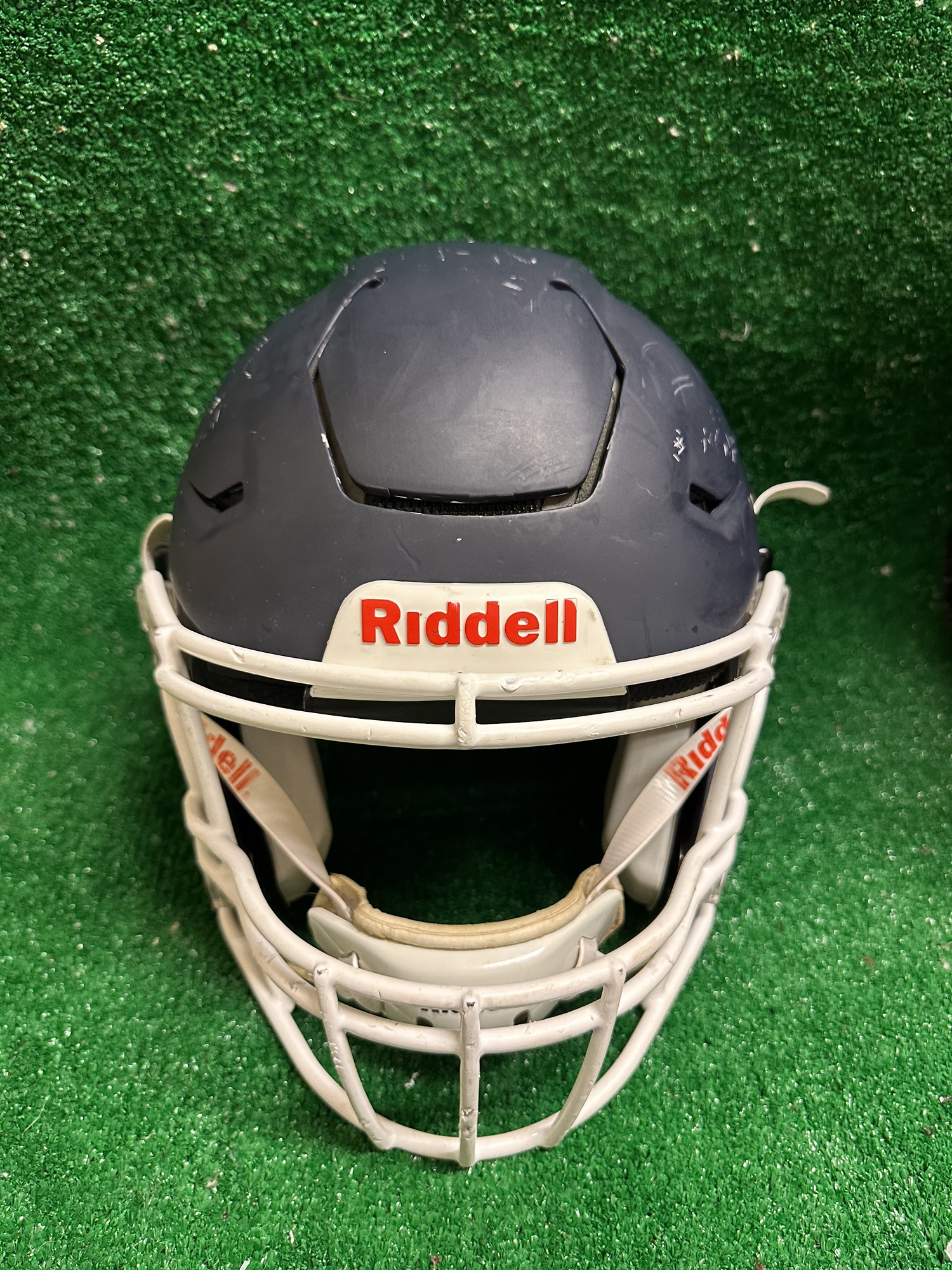 Adult Large - Riddell Speedflex Football Helmet - Matte Navy Blue ...
