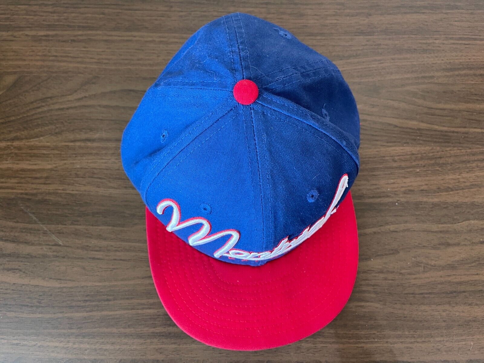 Montreal Expos MLB BASEBALL NEW ERA FITS Blue Adjustable Snapback Cap ...