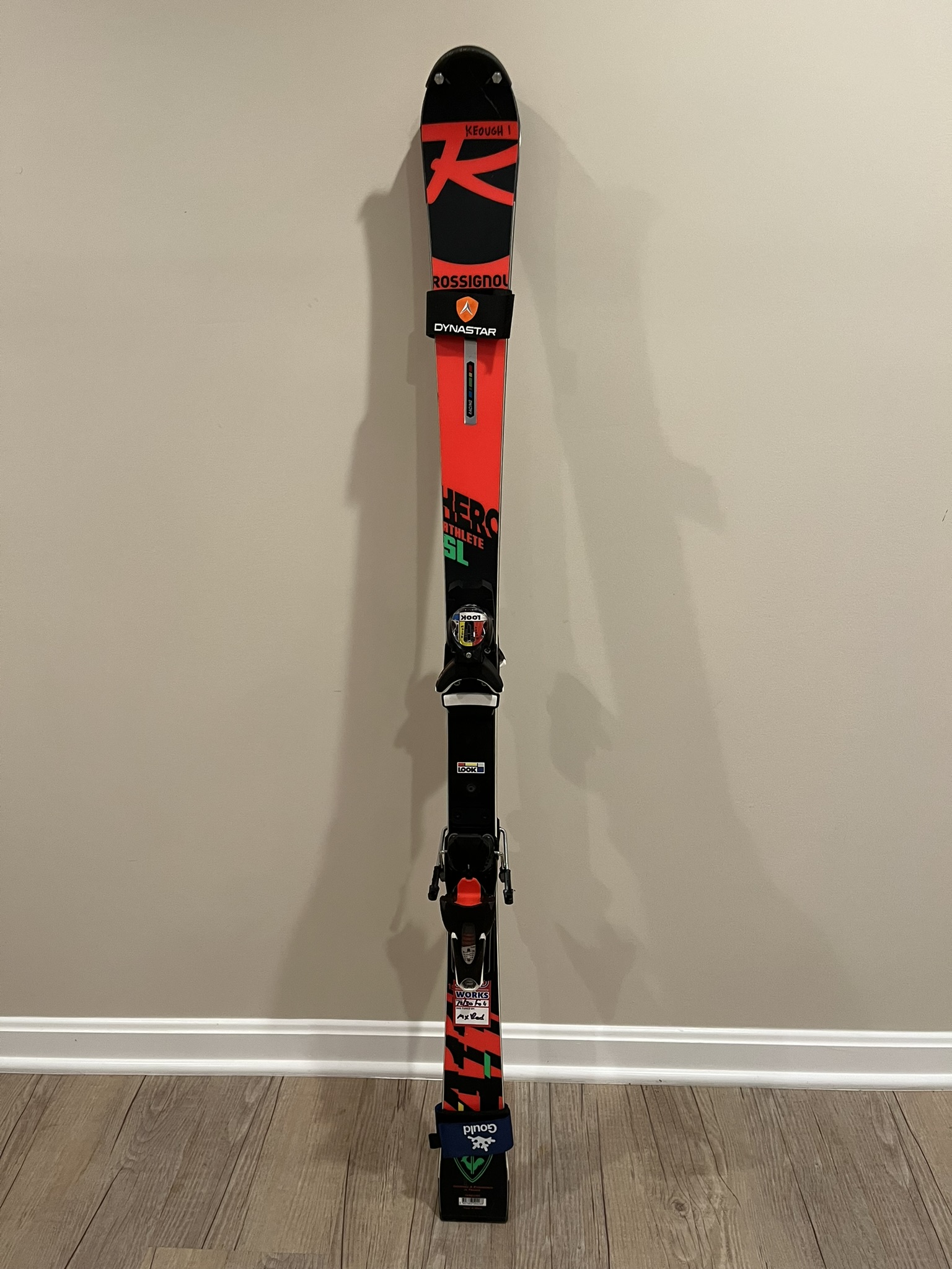 Used Unisex 2023 Rossignol 150 cm Racing Hero Athlete SL Skis With ...