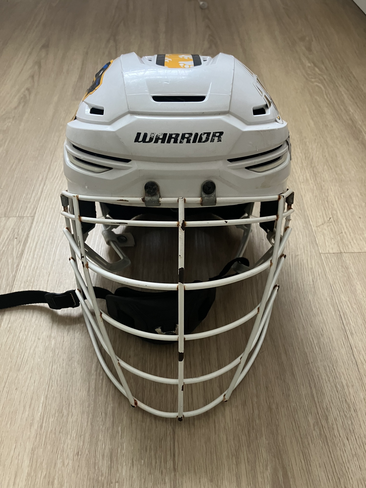 Warrior Alpha One Pro Box Lacrosse Helmet | SidelineSwap