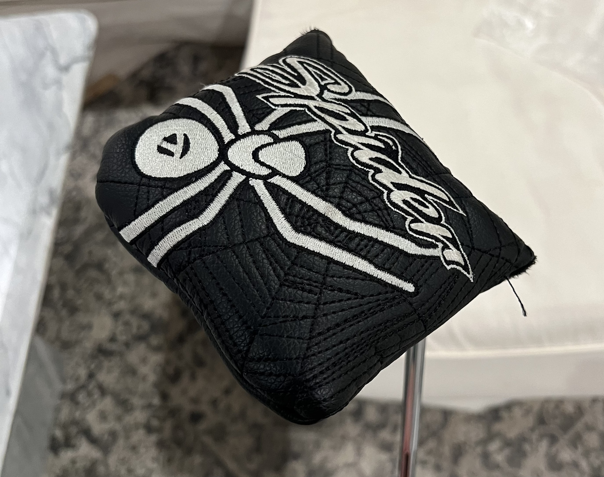 TaylorMade Spider SR Putter RH 35" Platinum/White w/ Headcover & Golf ...