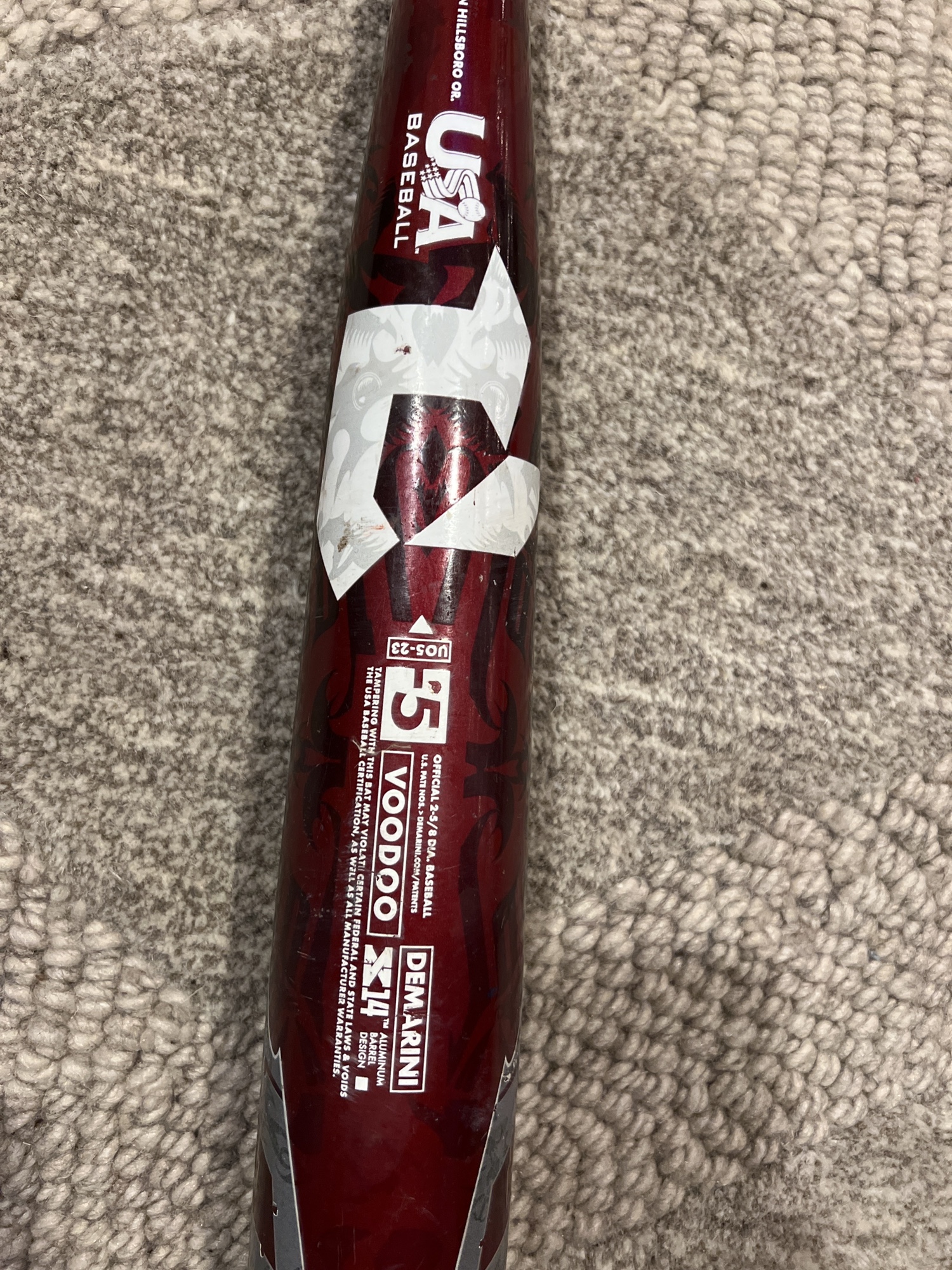 DeMarini (-5) 27 oz 32" Voodoo Bat | SidelineSwap
