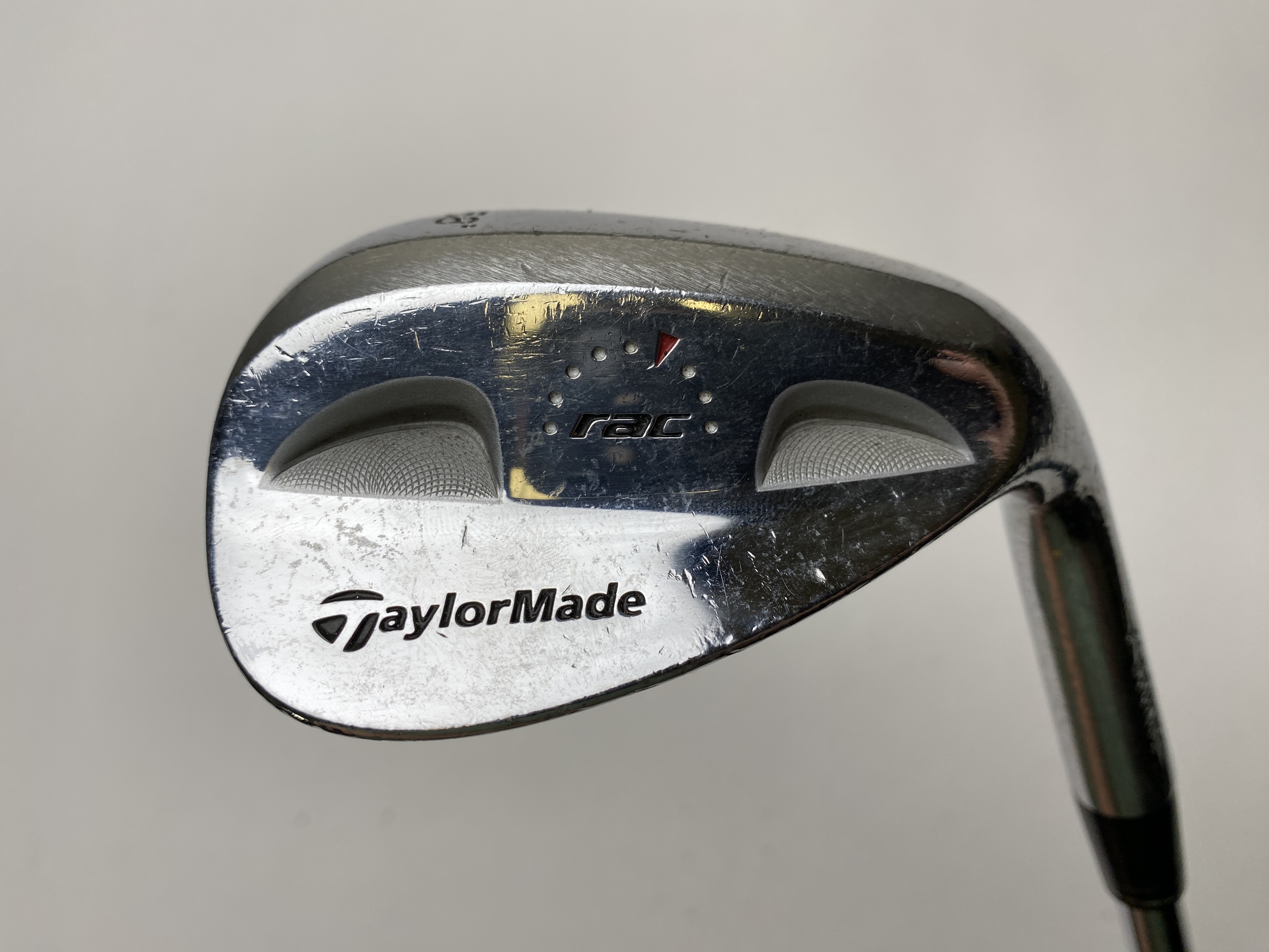 Taylormade Rac Chrome Lob Wedge LW 58* 8 Bounce Wedge Steel RH Midsize ...
