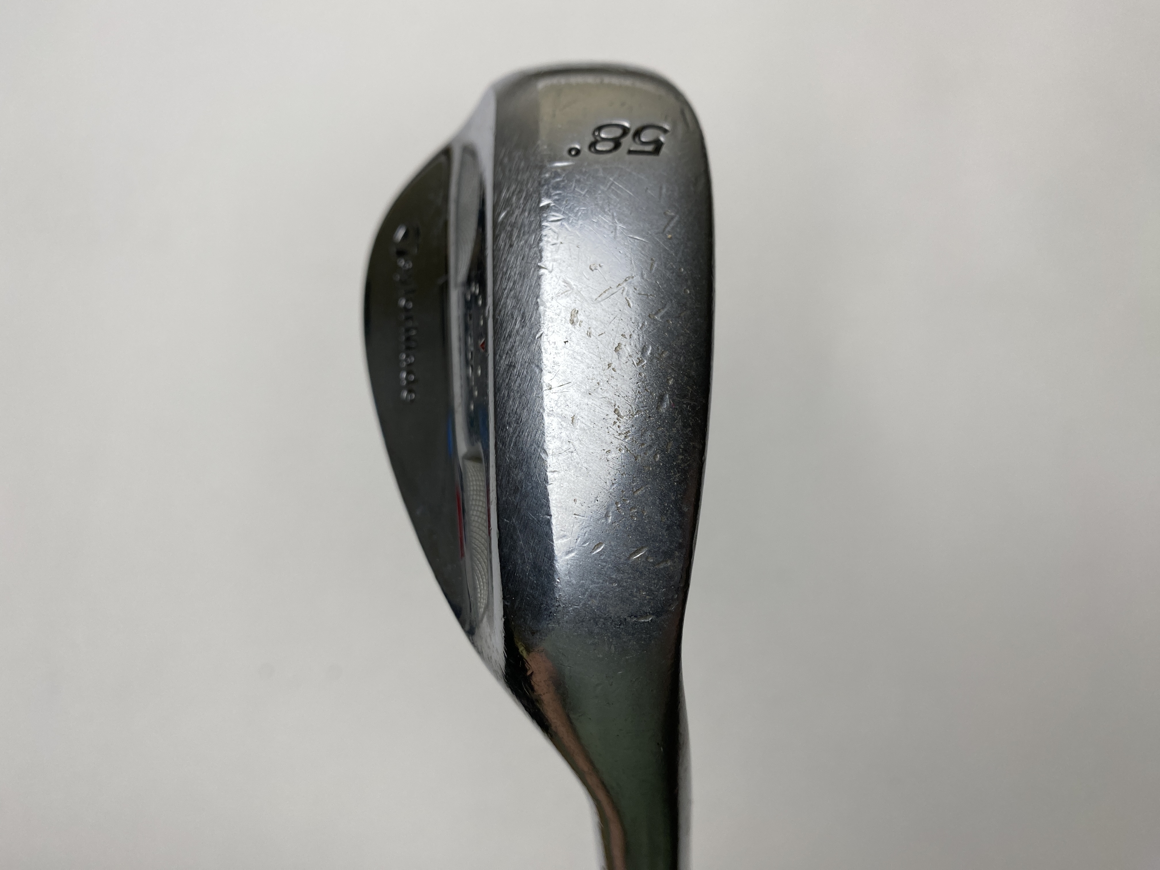 Taylormade Rac Chrome Lob Wedge LW 58* 8 Bounce Wedge Steel RH Midsize ...