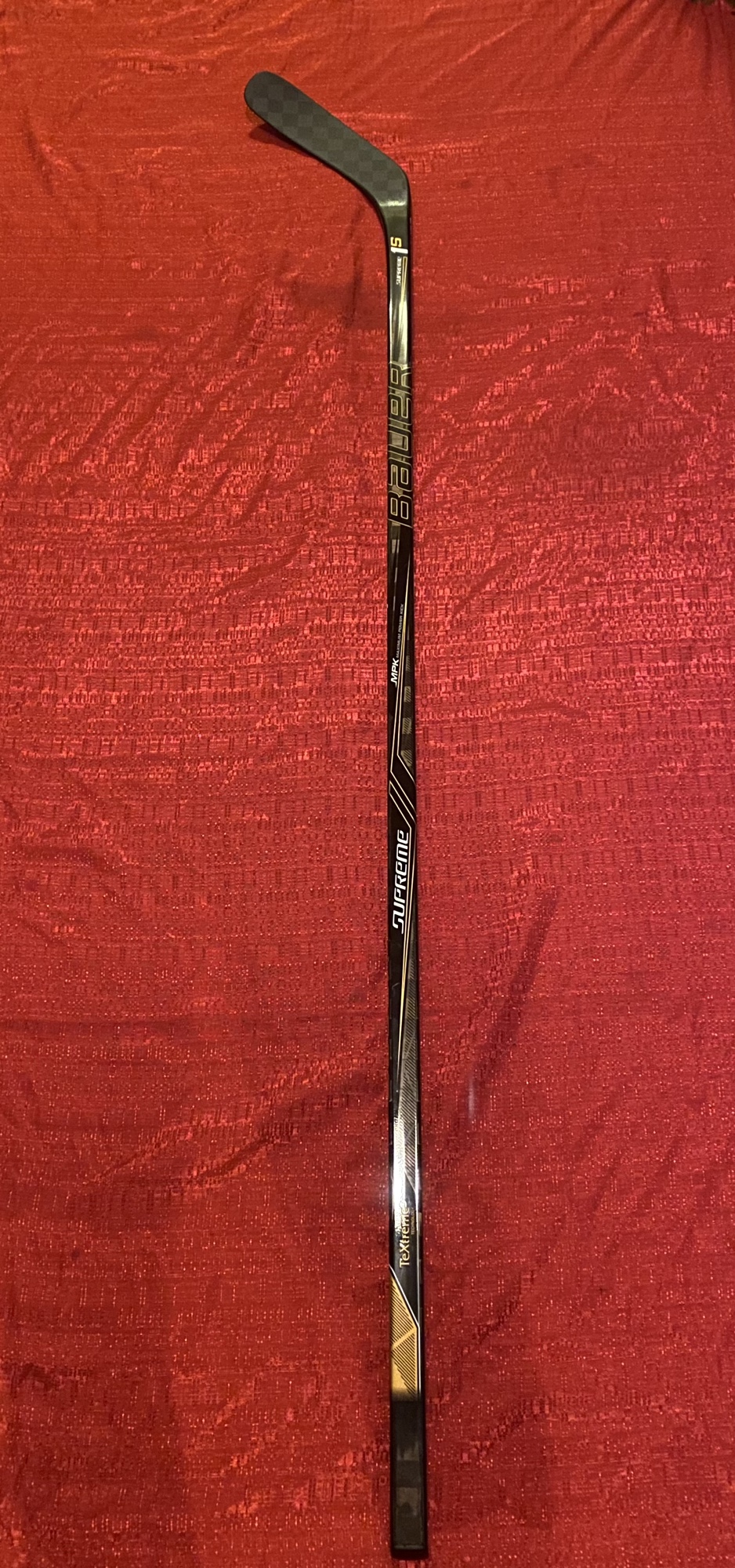 Bauer Hockey Supreme 1S Left Handed Pro Hockey Stick Lindgren 87 Flex ...