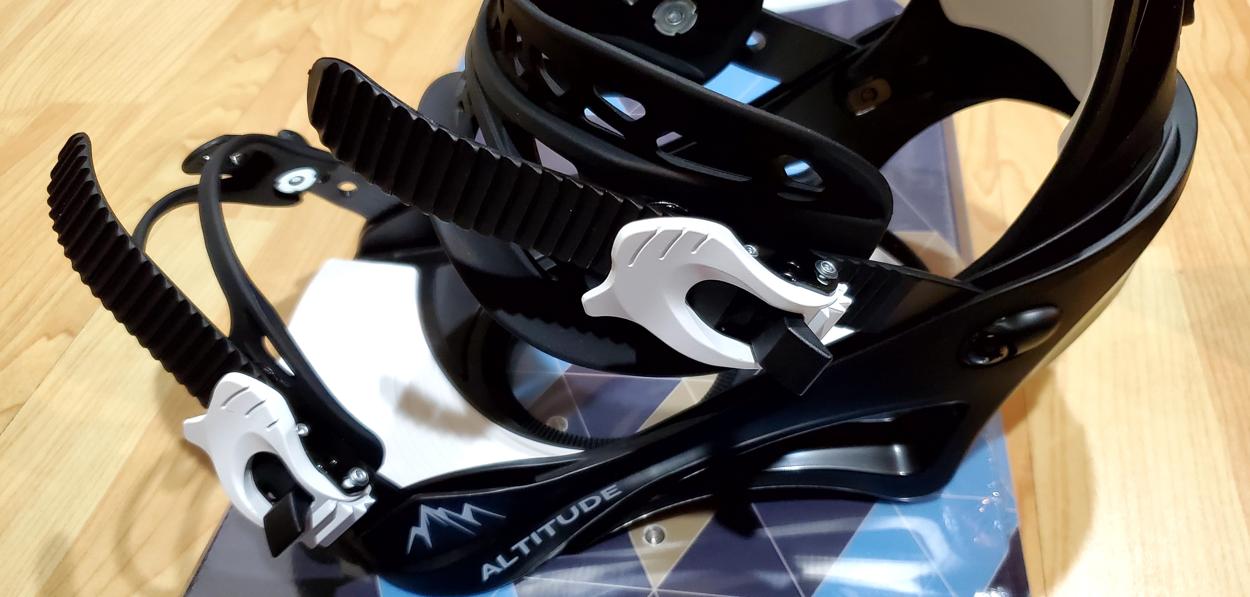 New Men's Blue moon Snowboard 155cm Freestyle With Bindings Large True ...