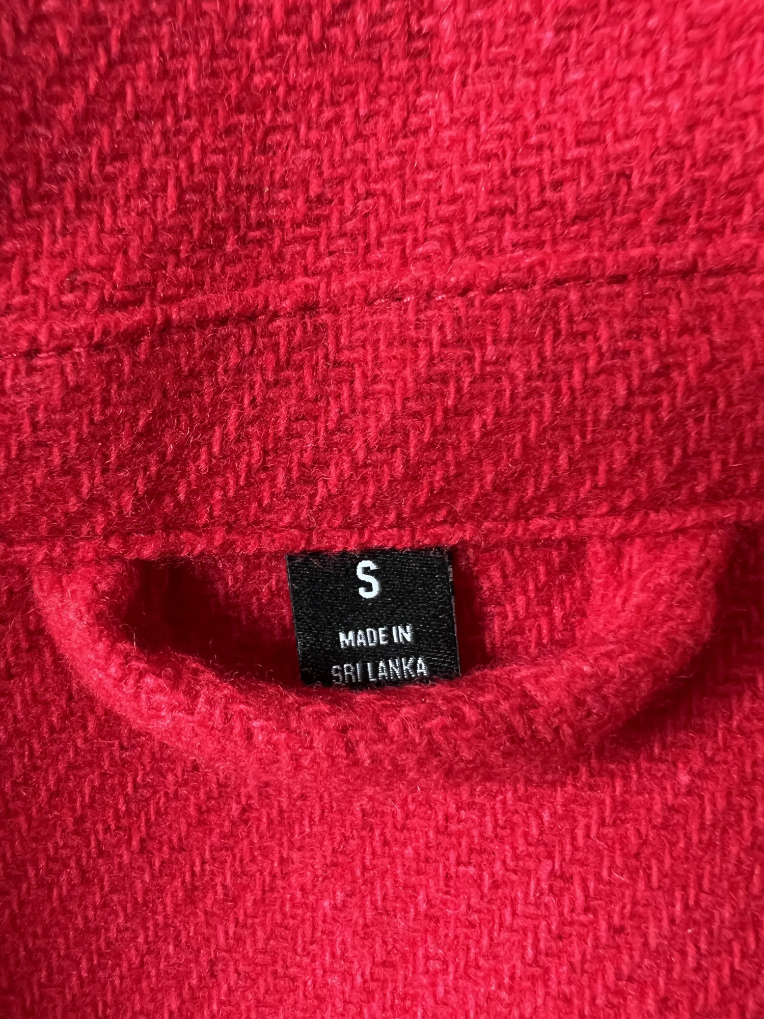 BONOBOS Red Wool Jacket: Men’s Small | SidelineSwap